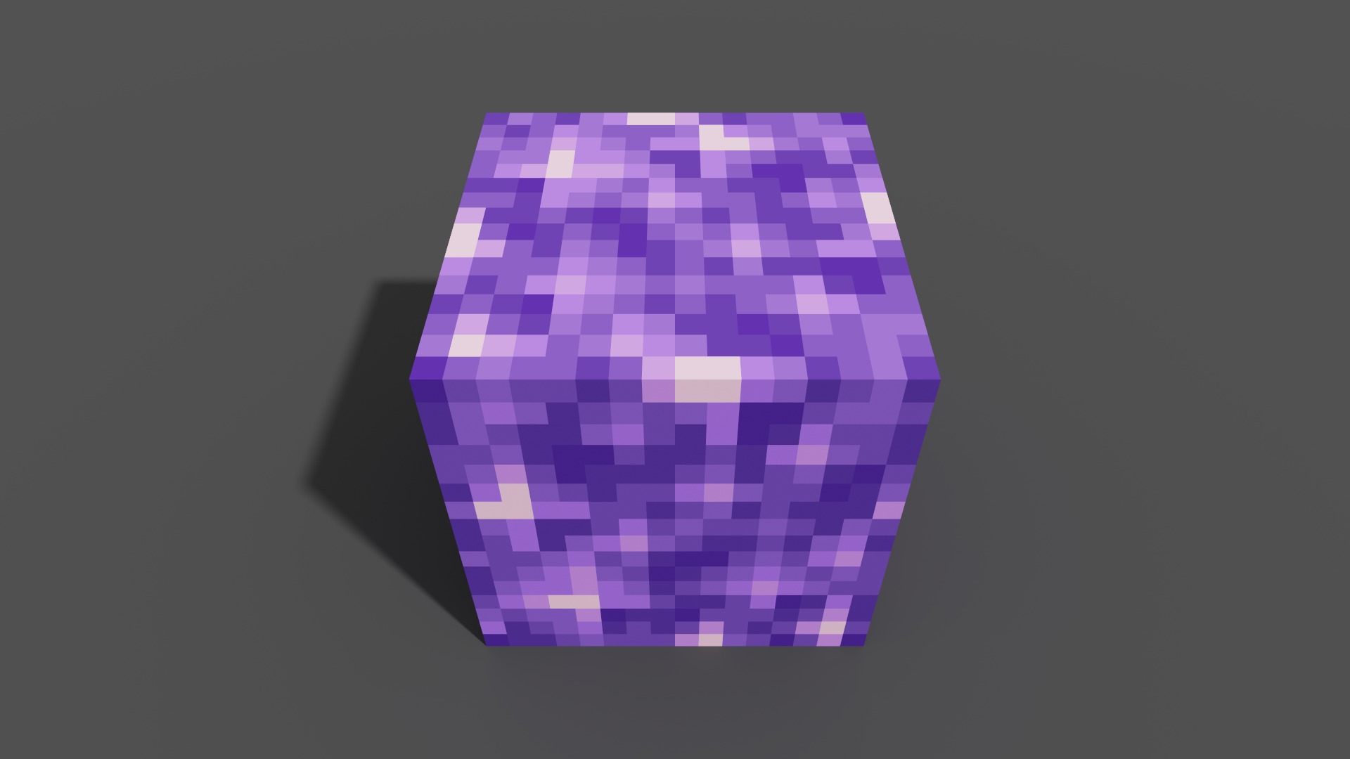 3D model MineCraft amethyst block VR / AR / low-poly | CGTrader