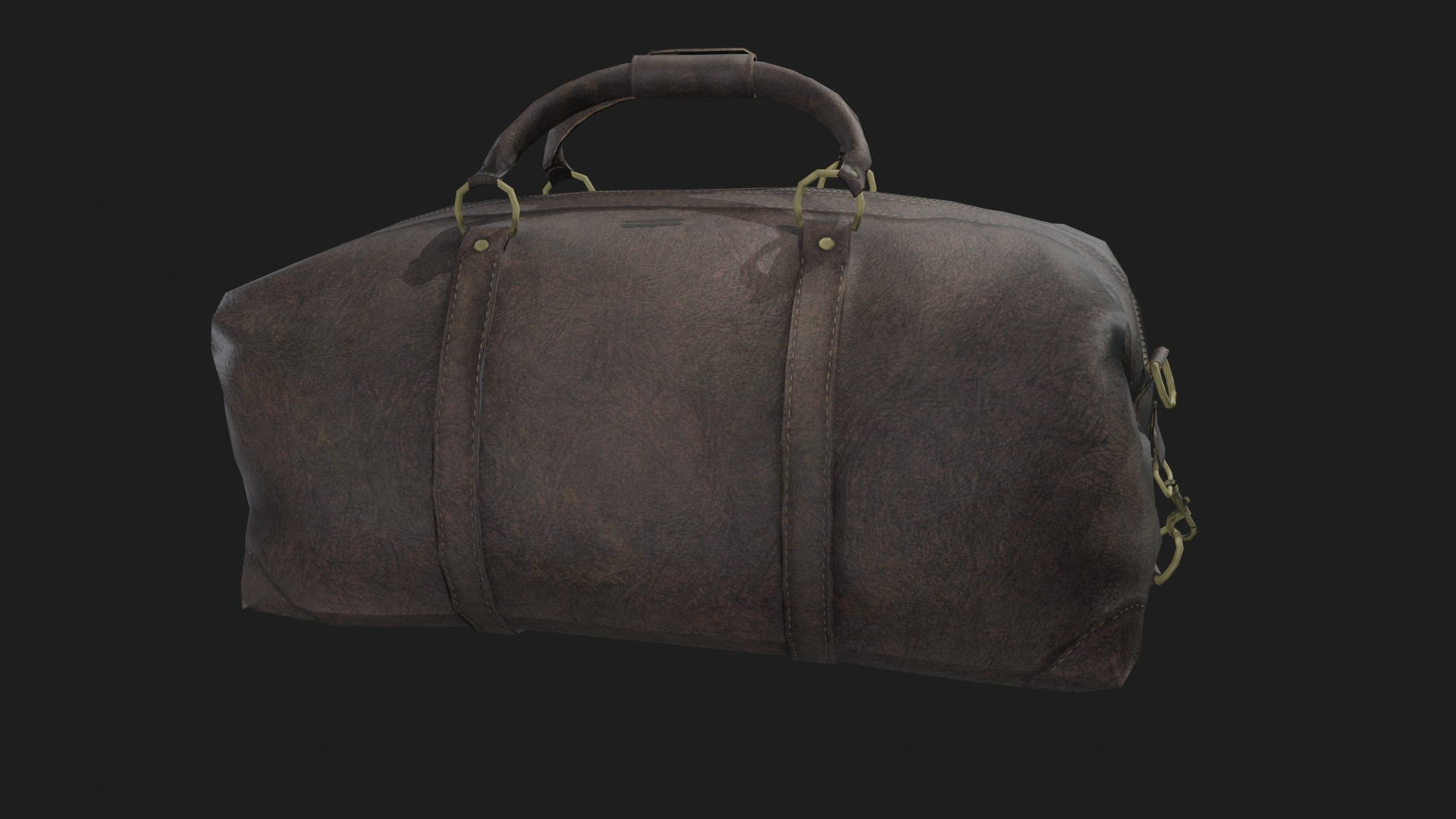 3D model Bag 3d model for unity Low-poly 3D model VR / AR / low-poly ...