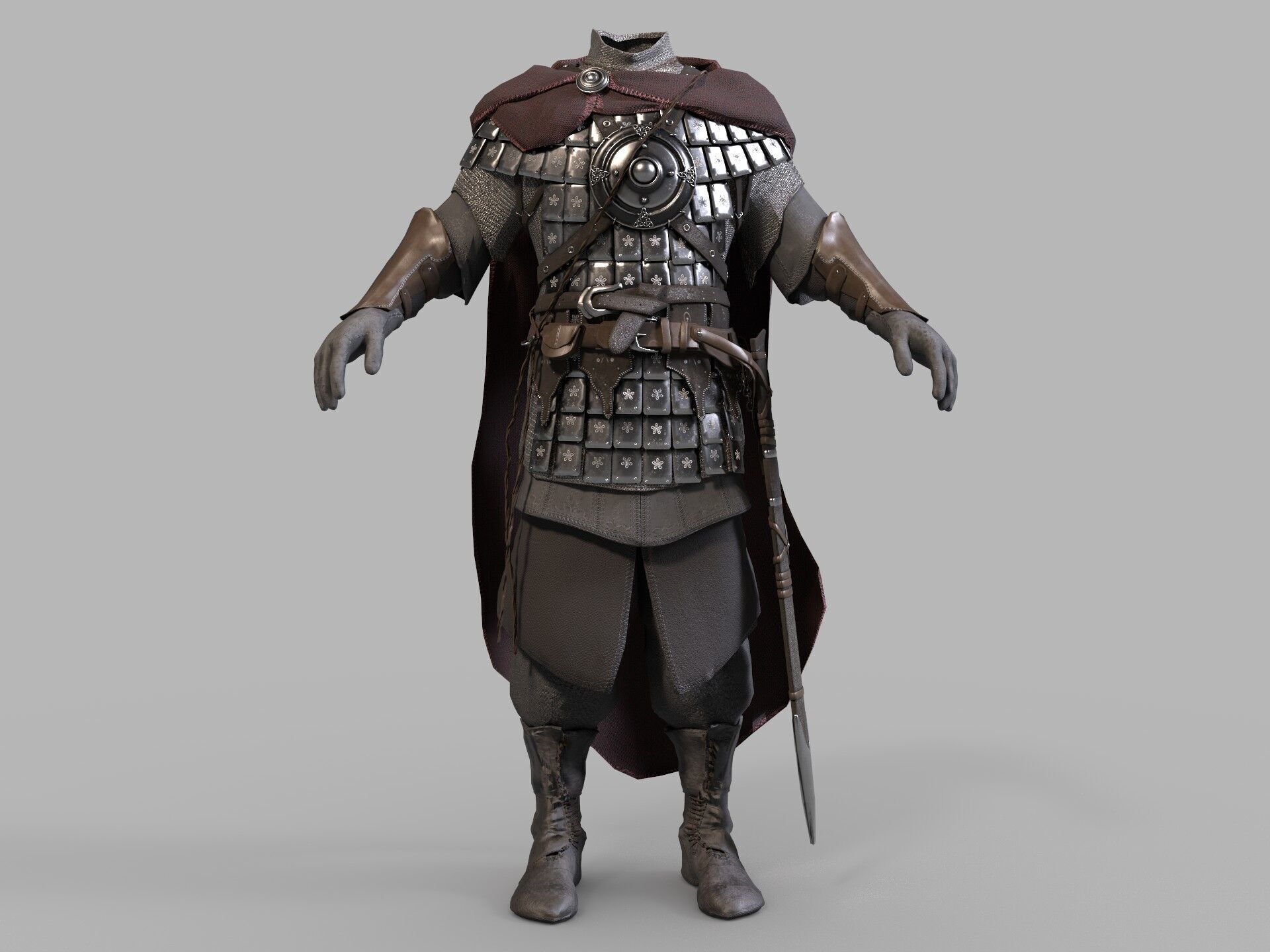 3D model Medieval Russian Duke - Knyaz - Metahuman Rig VR / AR / low ...