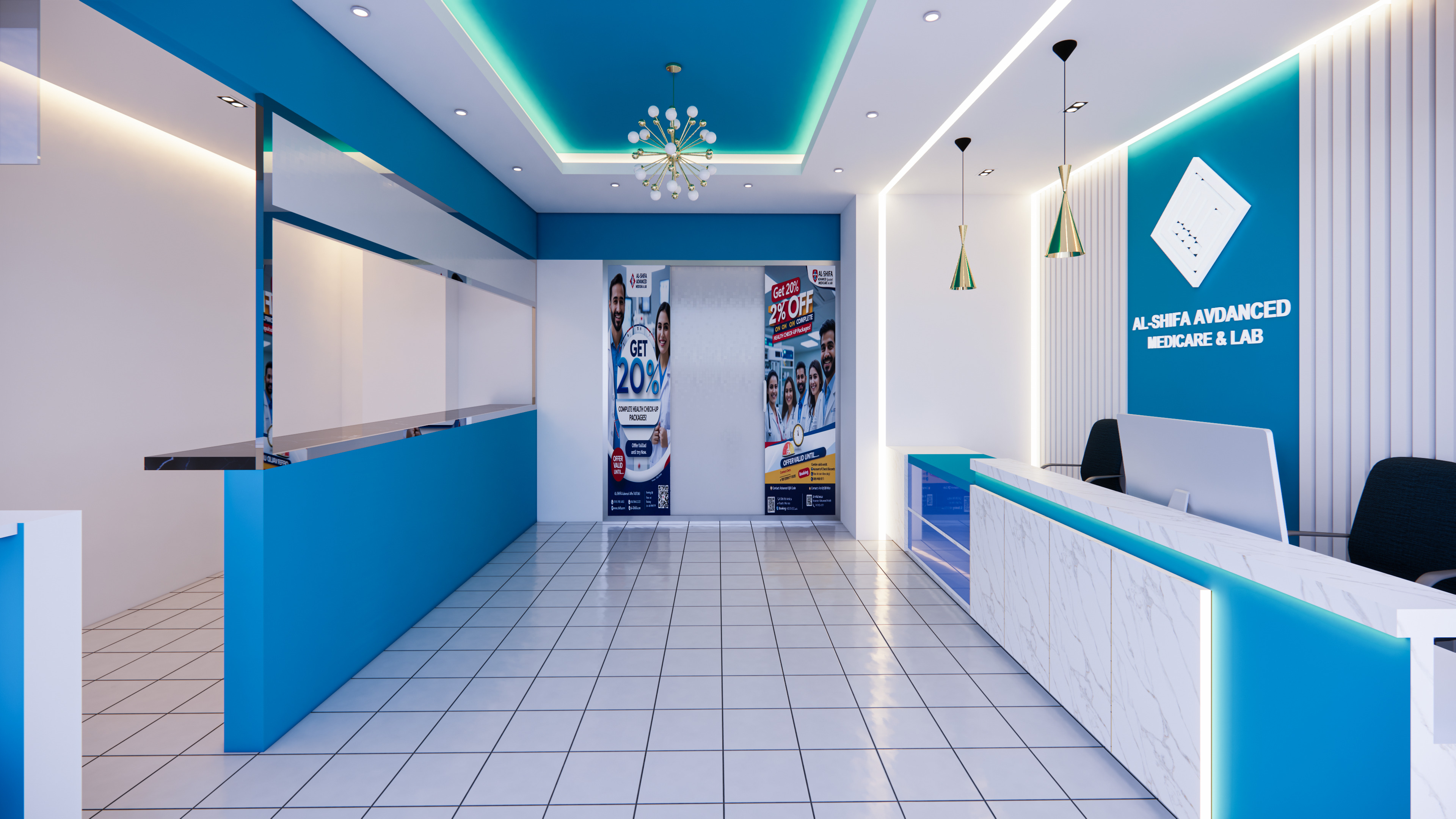 Diagnostic Lab - Modern SketchUp 3D Model 3D model animated | CGTrader