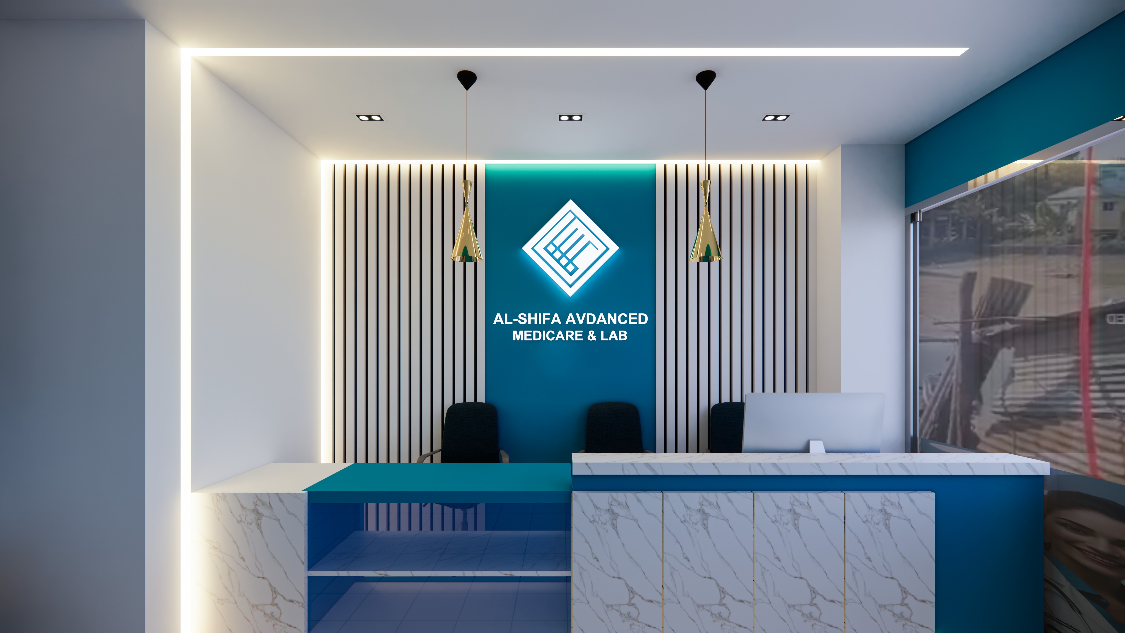 Diagnostic Lab - Modern SketchUp 3D Model 3D model animated | CGTrader