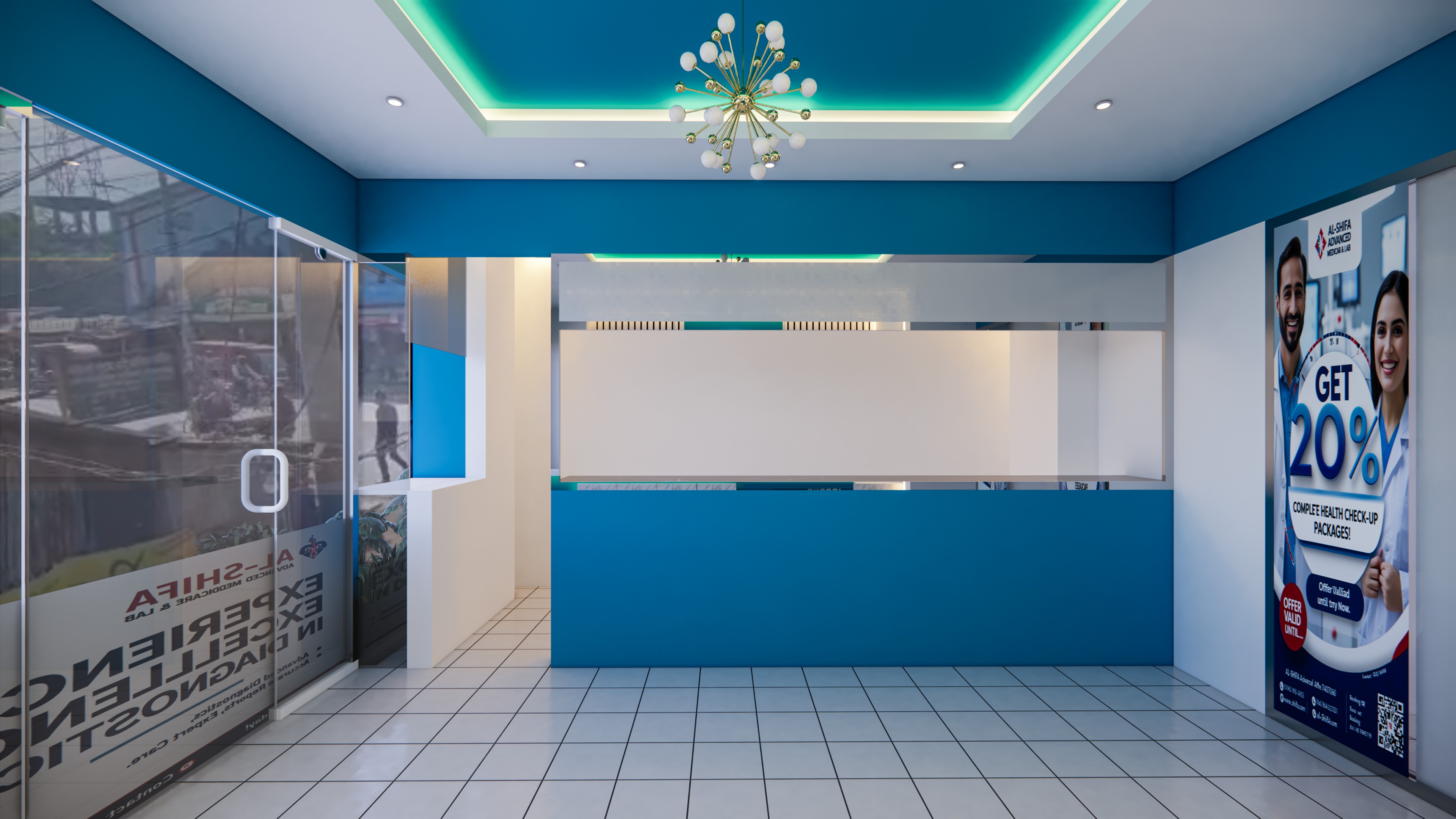 Diagnostic Lab - Modern SketchUp 3D Model 3D model animated | CGTrader