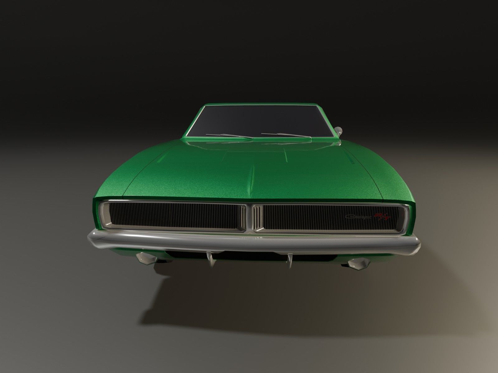 3D model Dodge Charger RT 1969 low-poly VR / AR / low-poly | CGTrader