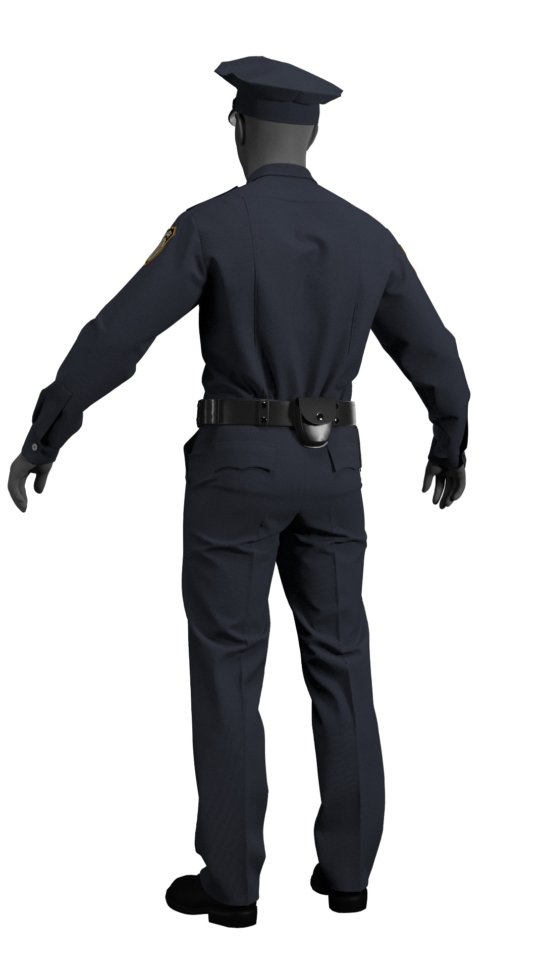 Police Officer Uniform - Marvelous Designer 3D model | CGTrader