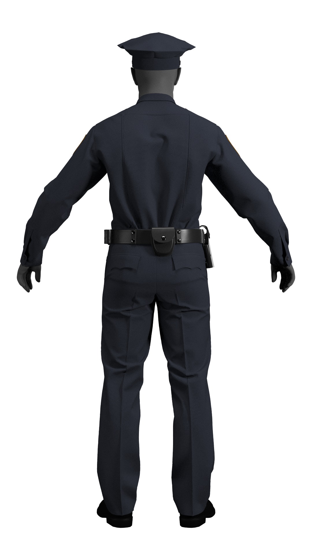 Police Officer Uniform - Marvelous Designer 3D model | CGTrader