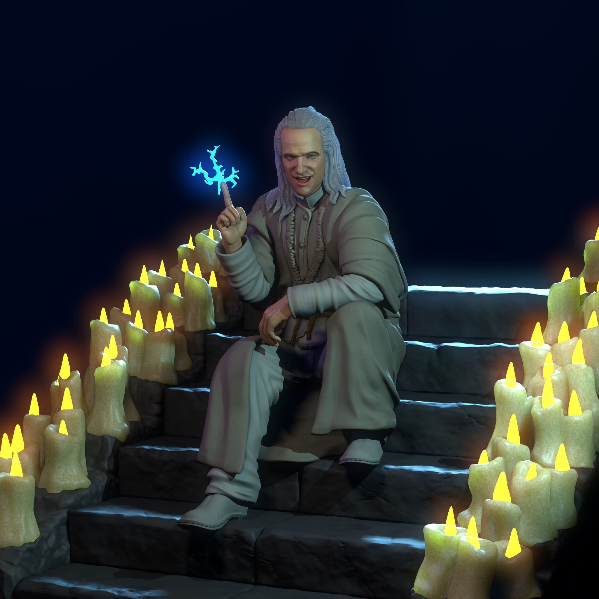 Lord Raiden Christopher Lambert Mortal Kombat 1995 movie 3D model 3D ...