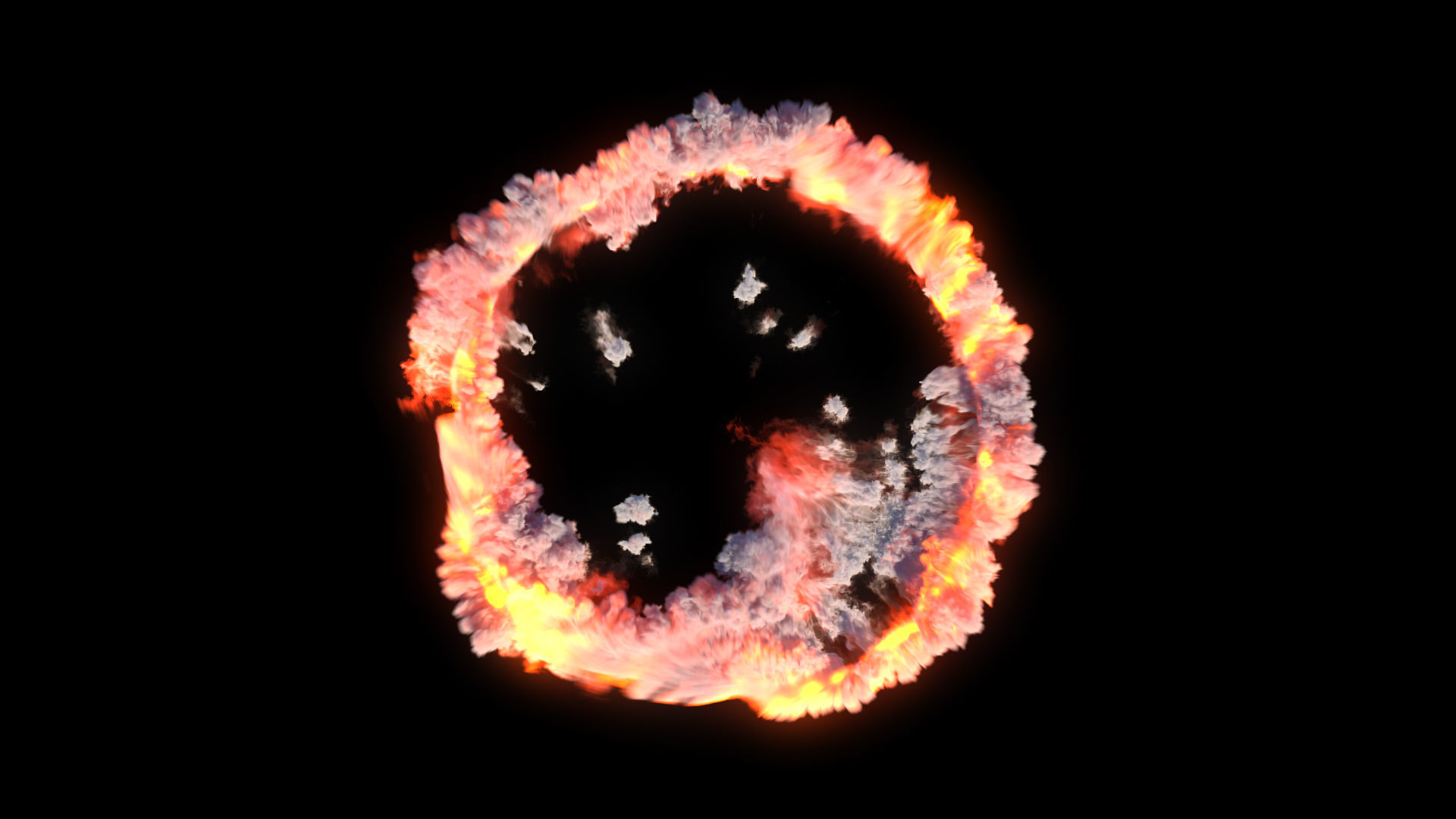 Explosion Ring 02 VDB Sequence 3D model animated | CGTrader