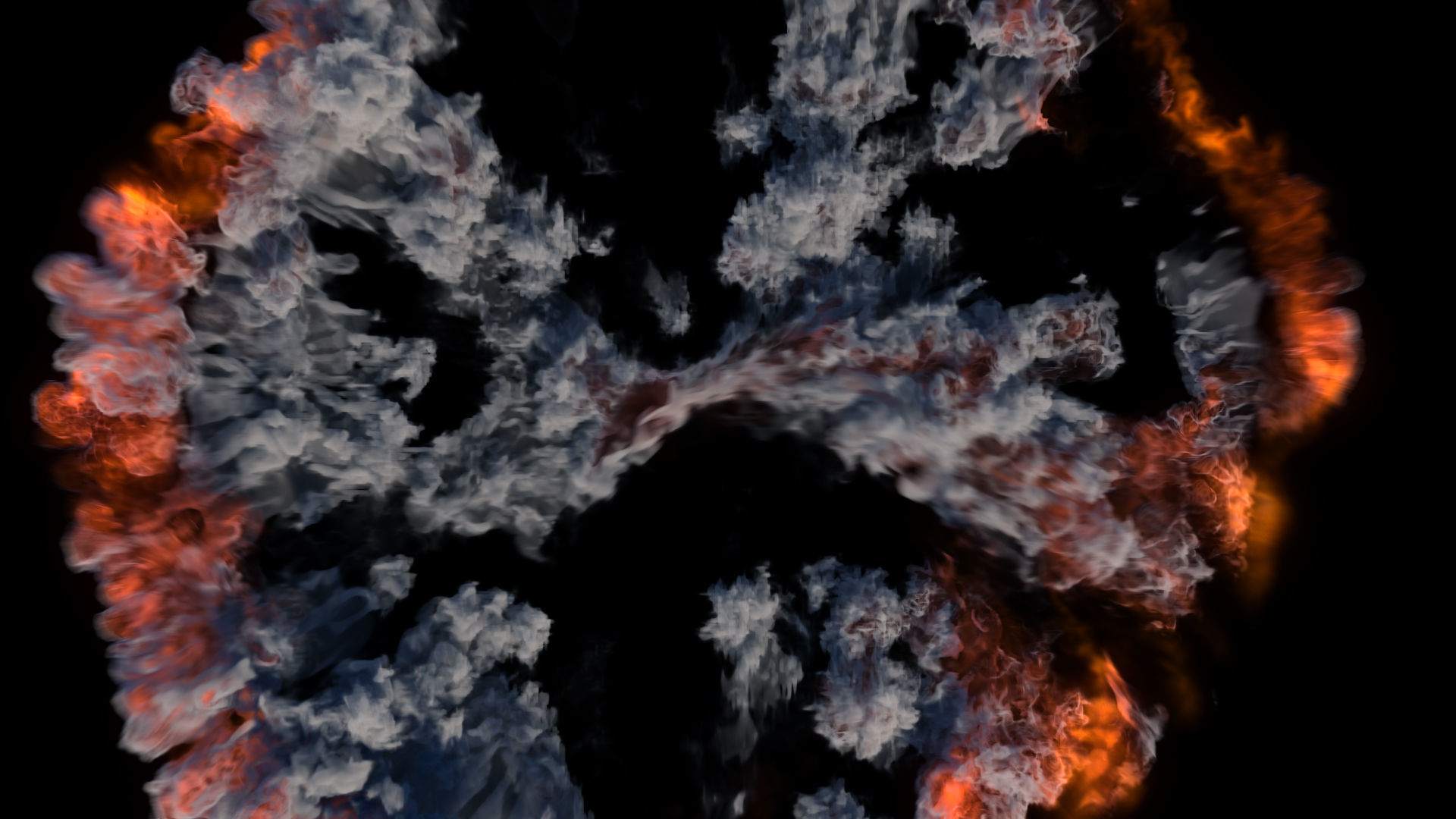 Explosion Ring 02 VDB Sequence 3D model animated | CGTrader