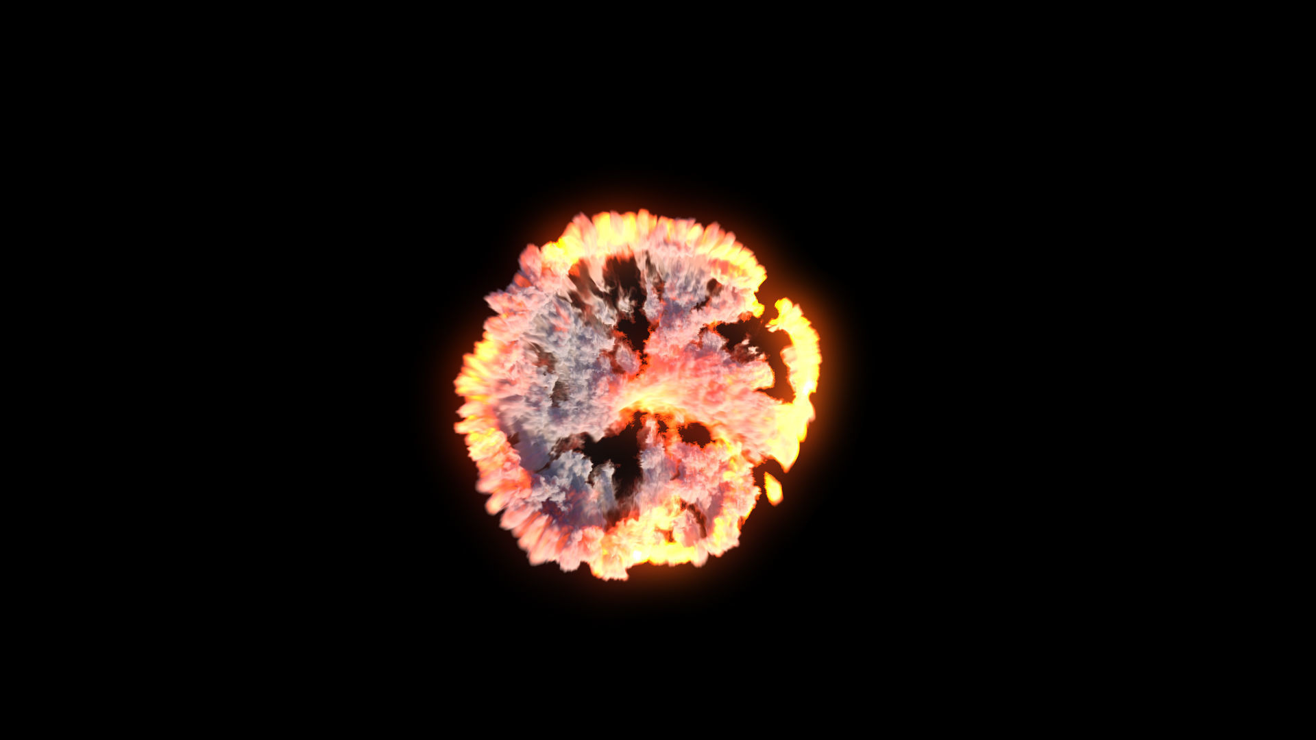 Explosion Ring 02 VDB Sequence 3D model animated | CGTrader