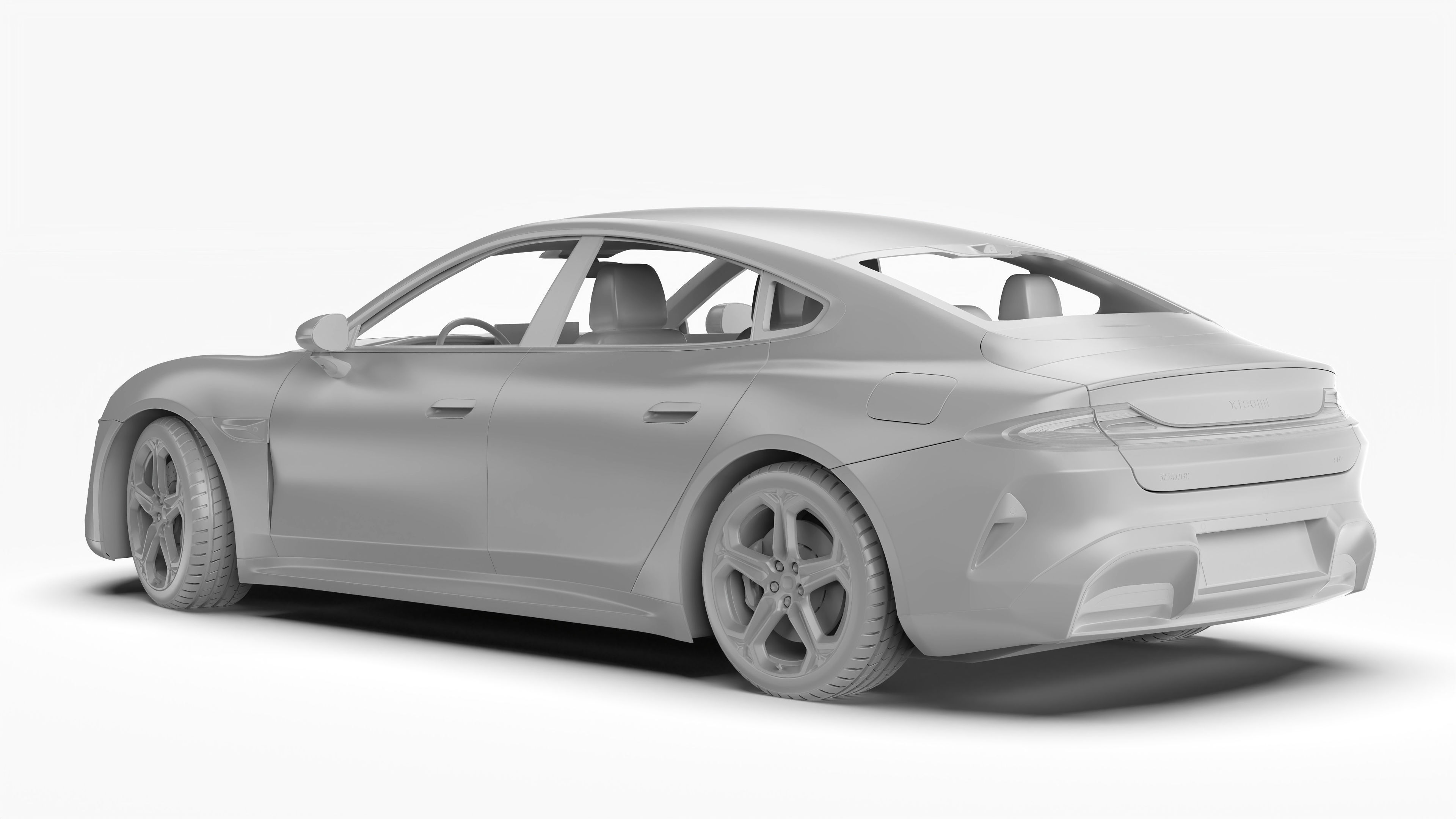 Xiaomi SU7 2024 3D model | CGTrader