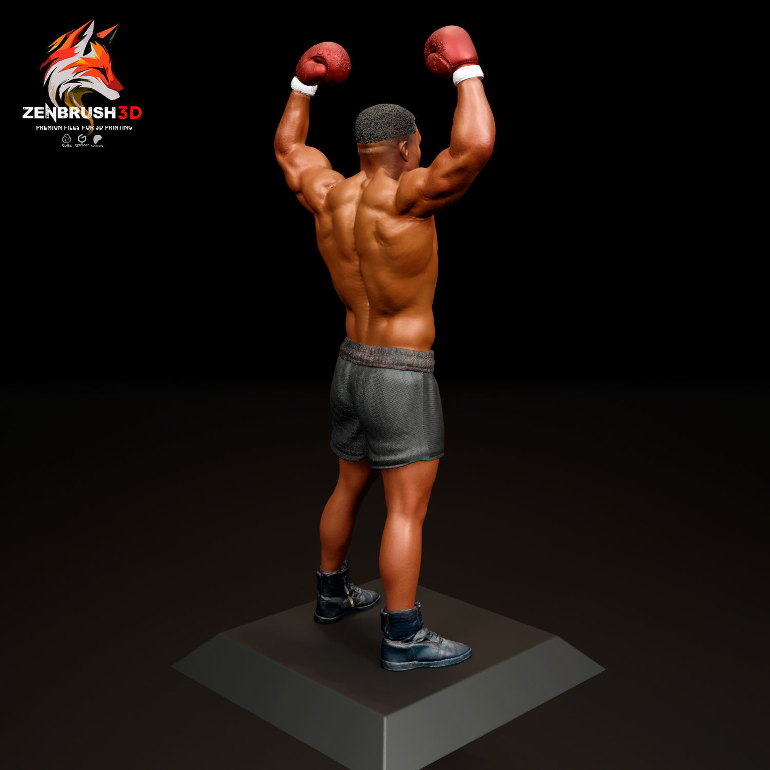 Prime Mike Tyson 3D Printing STL 3D model 3D printable | CGTrader