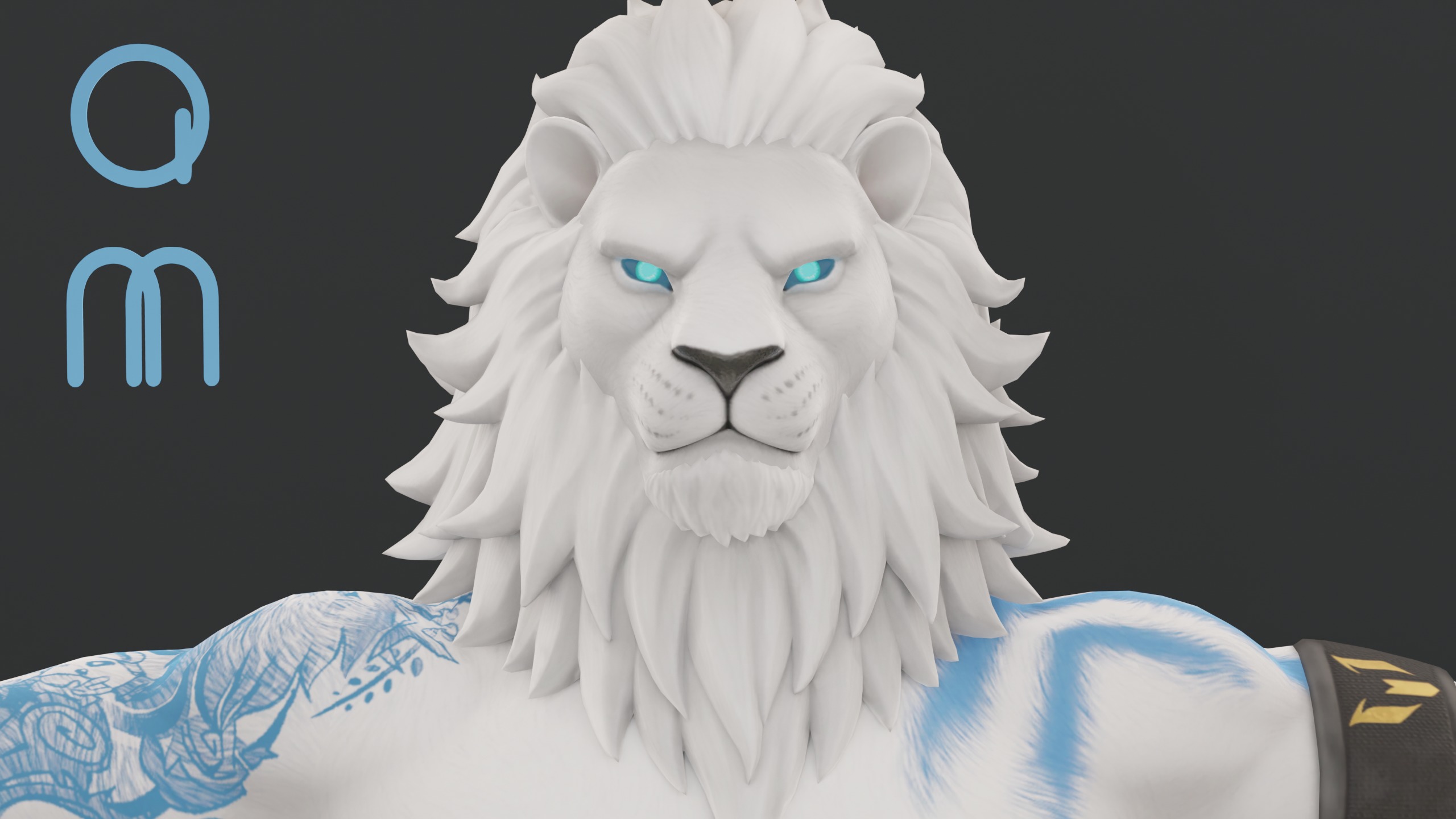 3D model Fortnite - Might Lion - Lionel Messi VR / AR / low-poly | CGTrader