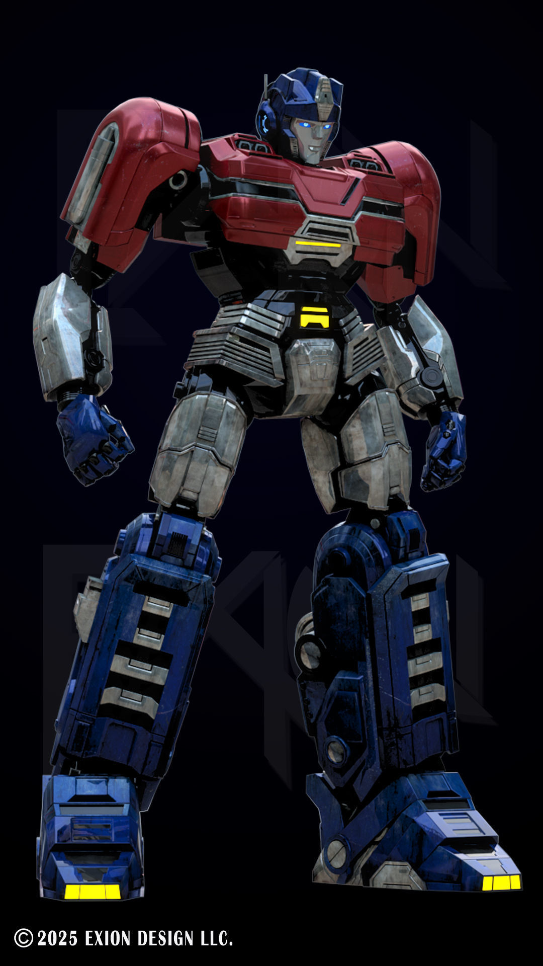 Transformers One Optimus Prime Orion Pax 3D model rigged | CGTrader