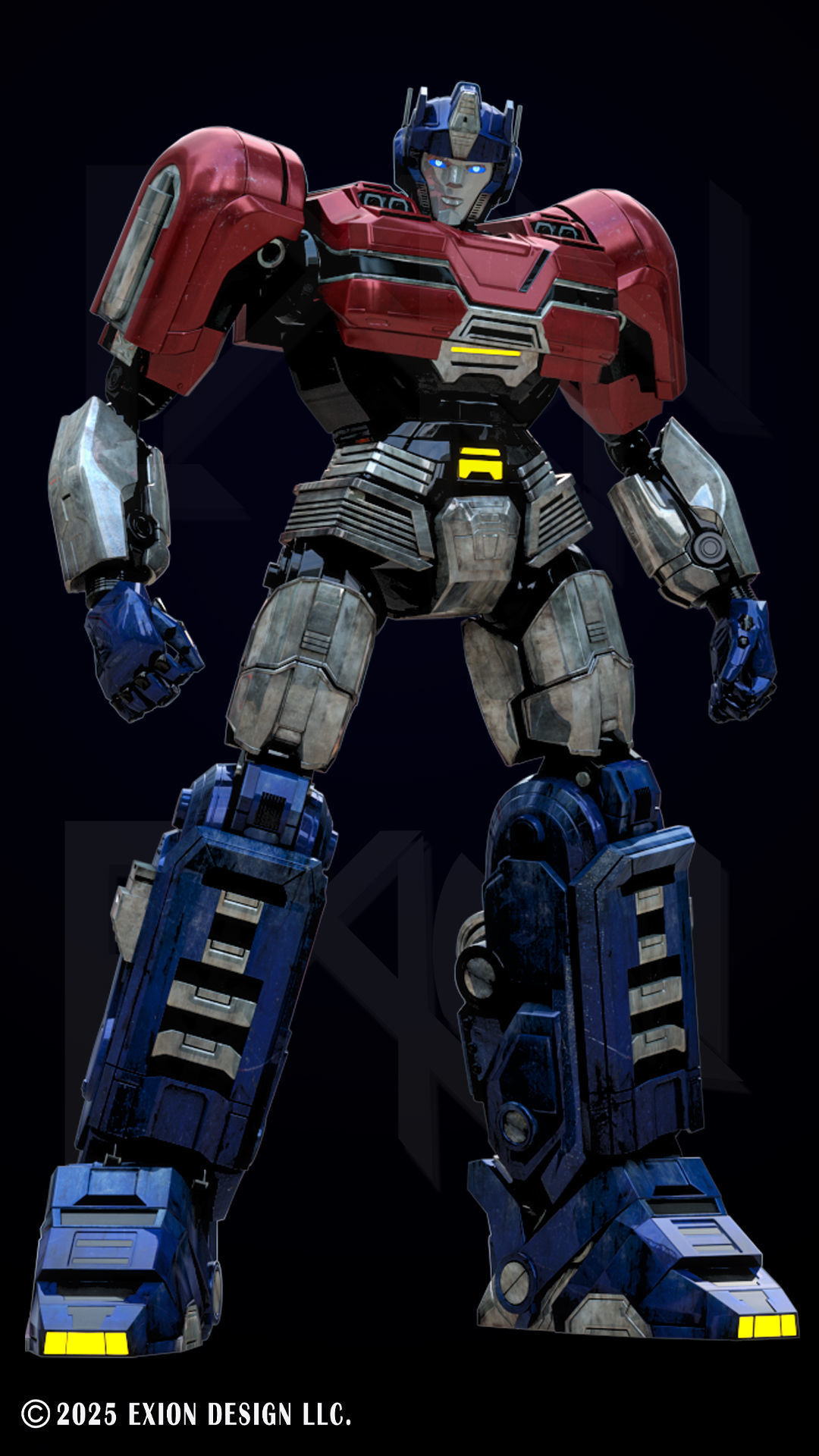 Transformers One Optimus Prime Orion Pax 3D model rigged | CGTrader