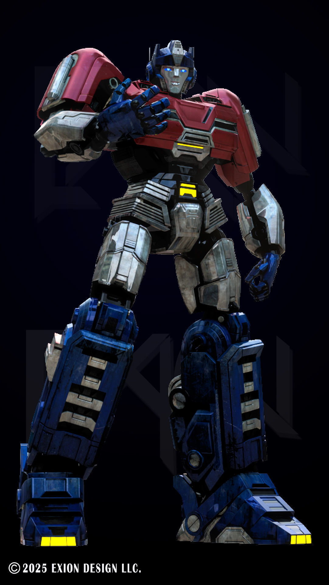 Transformers One Optimus Prime Orion Pax 3D model rigged | CGTrader
