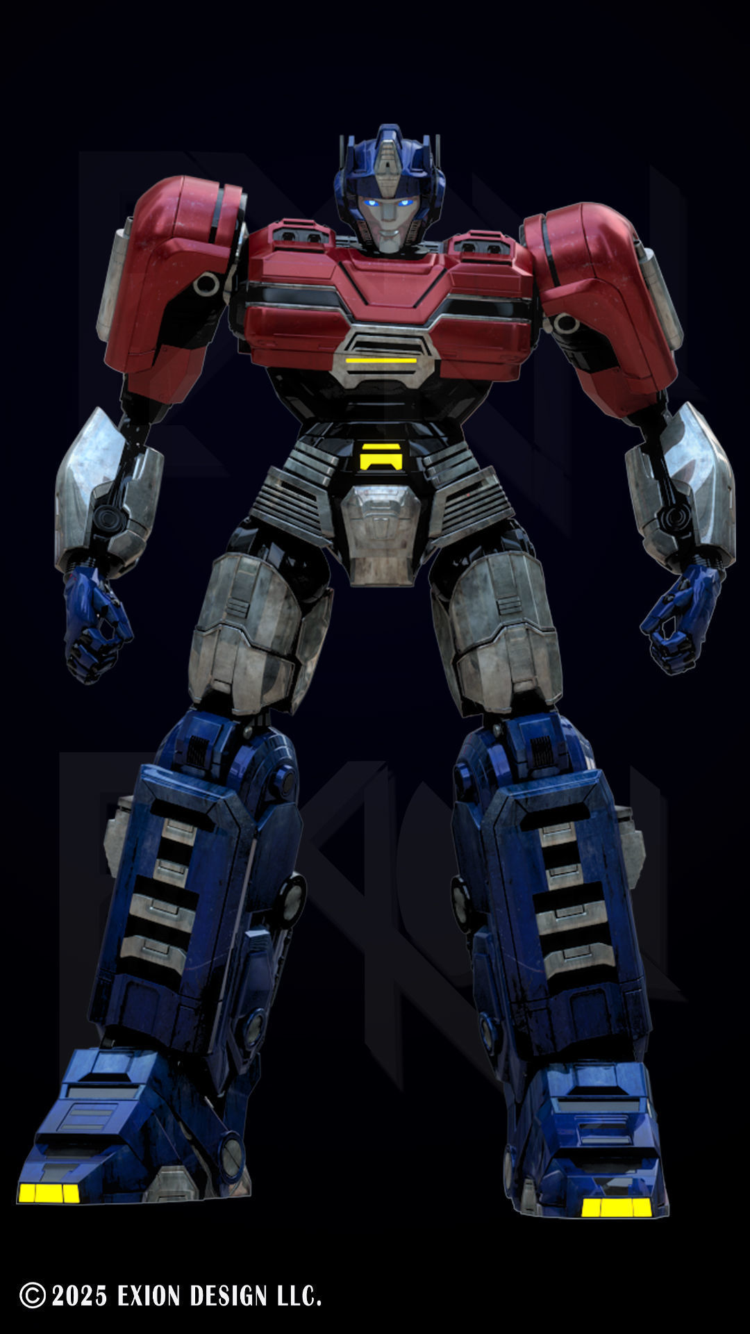 Transformers One Optimus Prime Orion Pax 3D model rigged | CGTrader