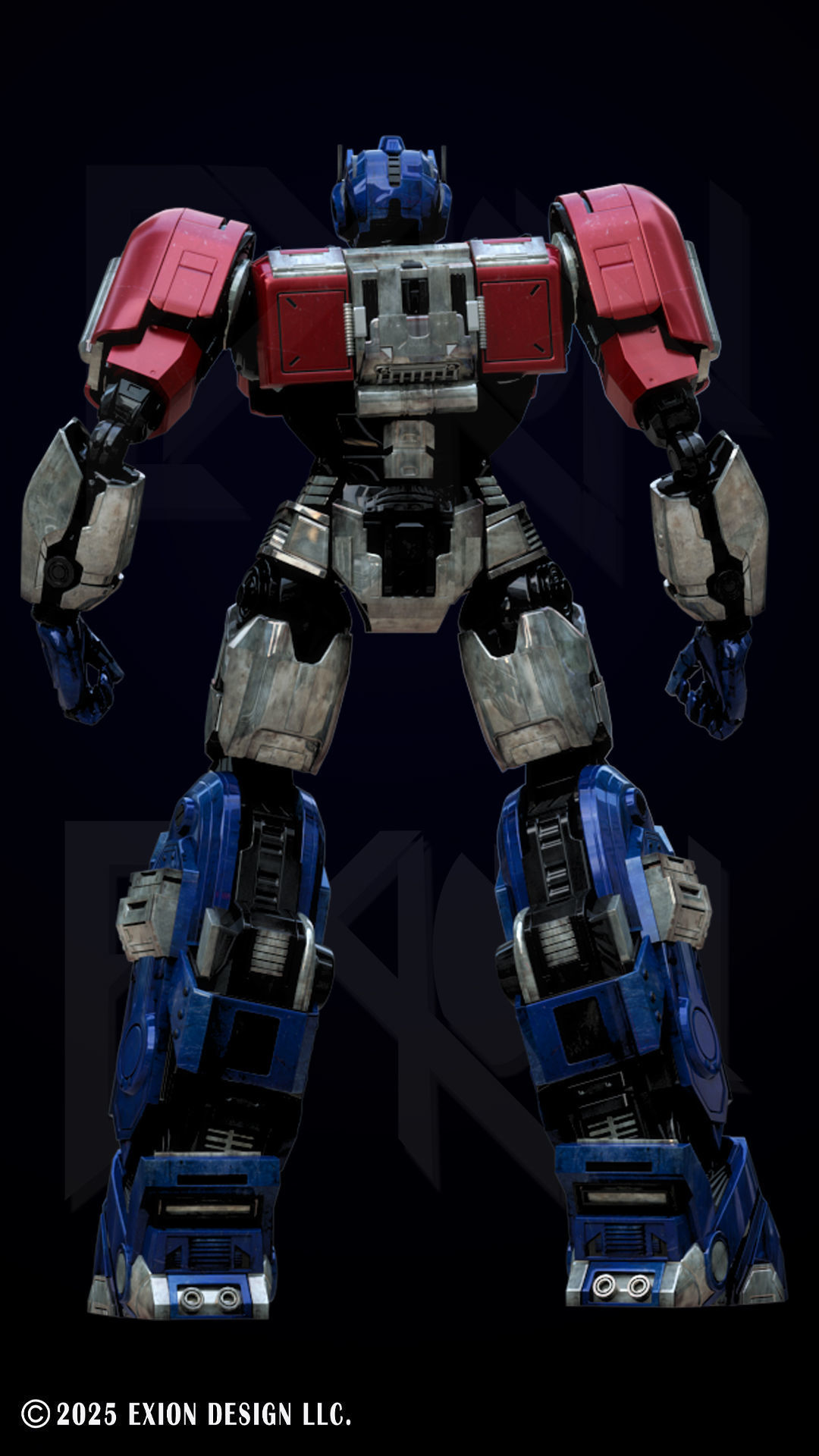 Transformers One Optimus Prime Orion Pax 3D model rigged | CGTrader