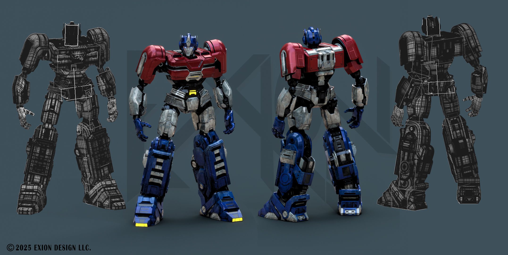 Transformers One Optimus Prime Orion Pax 3D model rigged | CGTrader