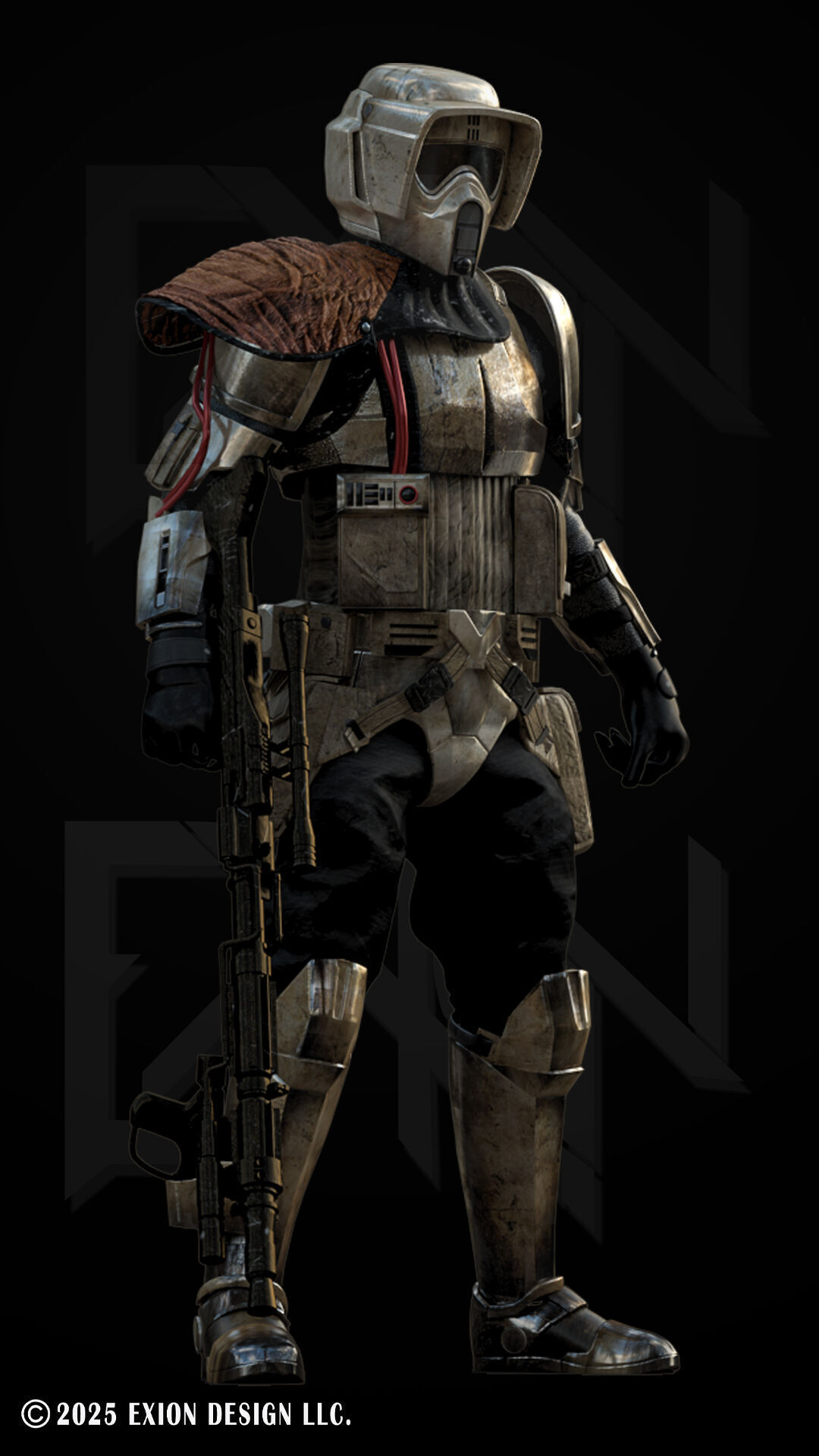 Star Wars Scout Trooper Commander 3D model rigged | CGTrader