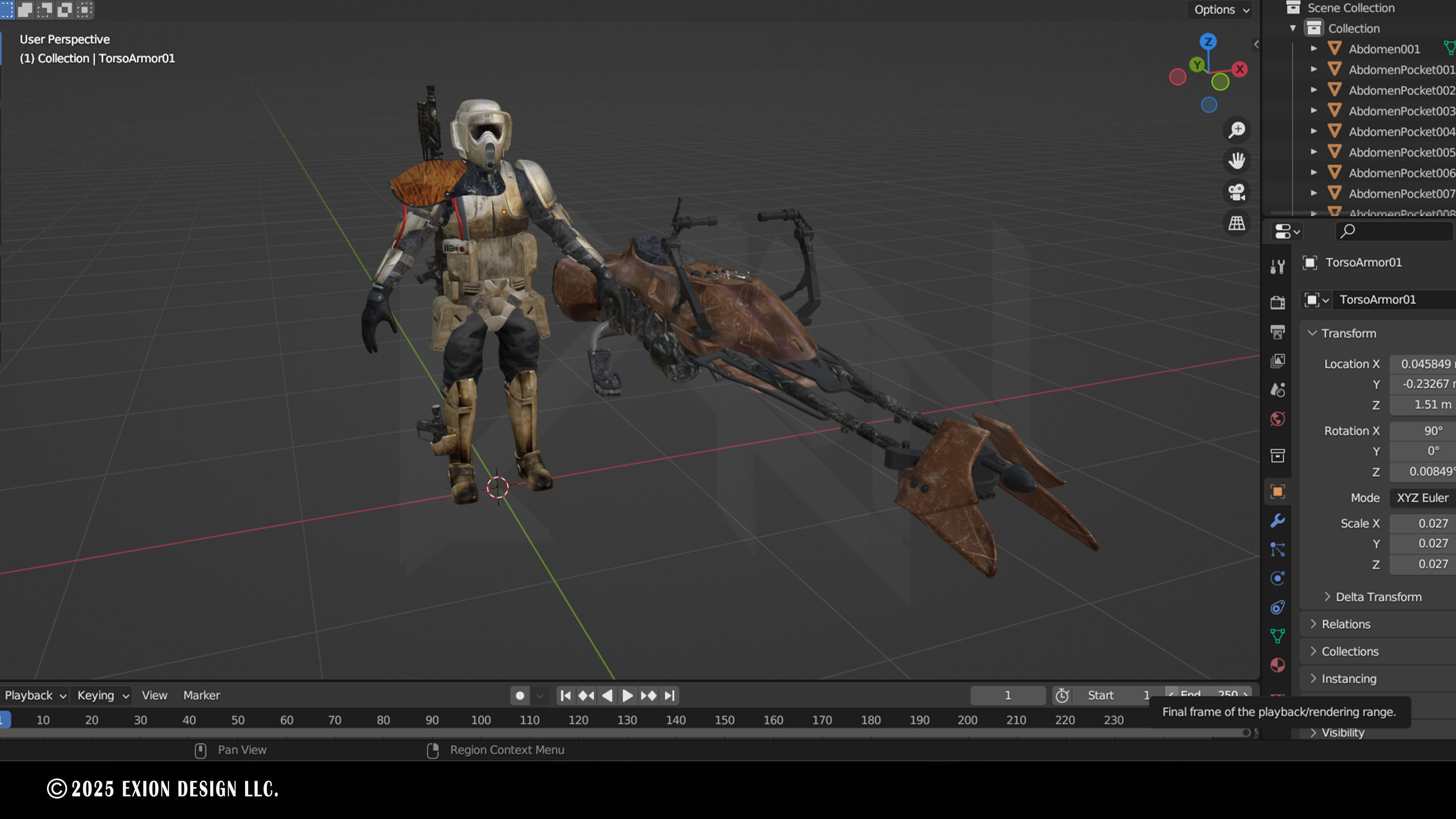 Star Wars Scout Trooper Commander 3D model rigged | CGTrader