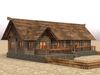 3D model Medieval peasant cottage 3D model VR / AR / low-poly | CGTrader