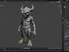 3D model Stone Imp - Dark Fantasy Game-Ready 3D Character VR / AR / low ...
