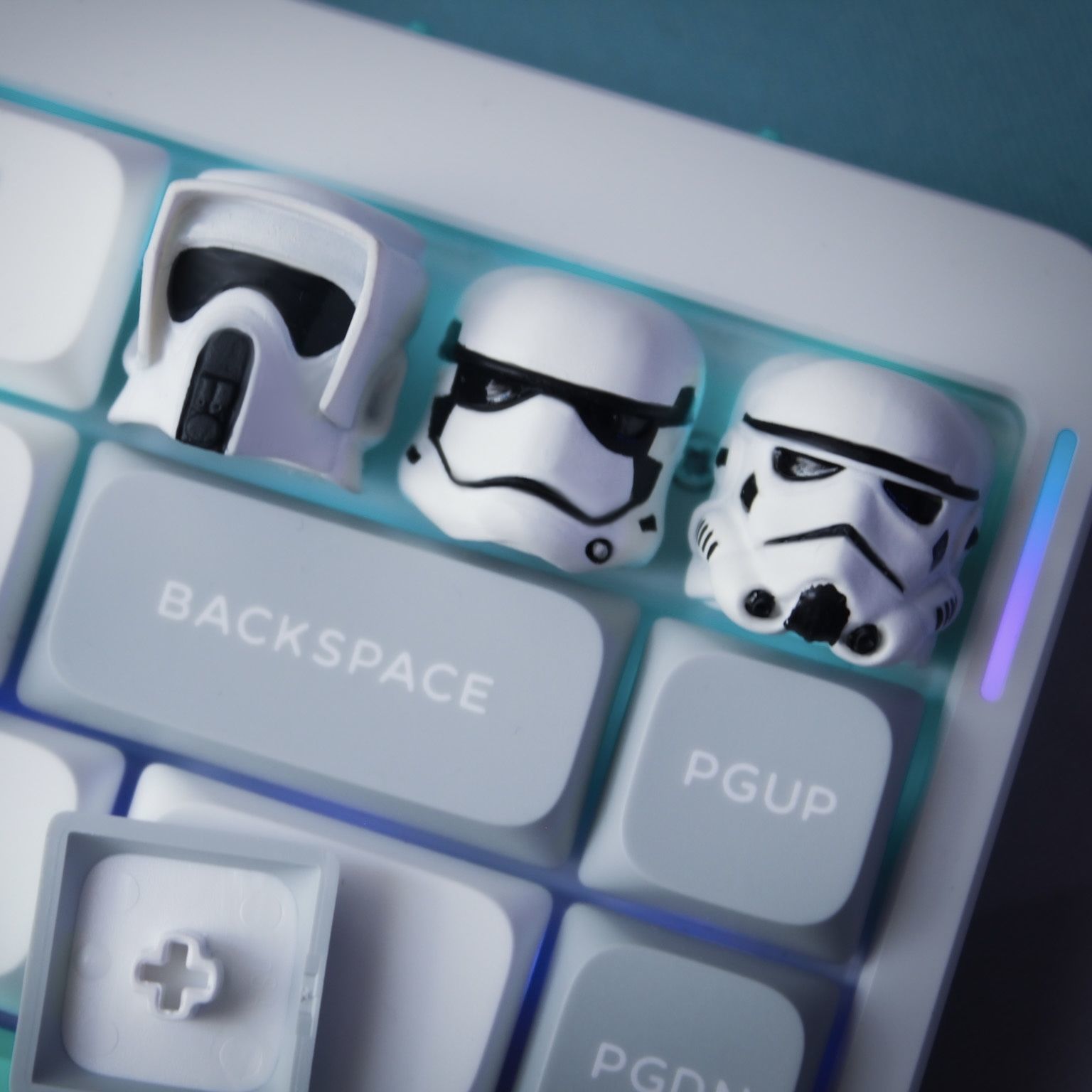 Star Wars Trooper Keycaps 3D model 3D printable | CGTrader