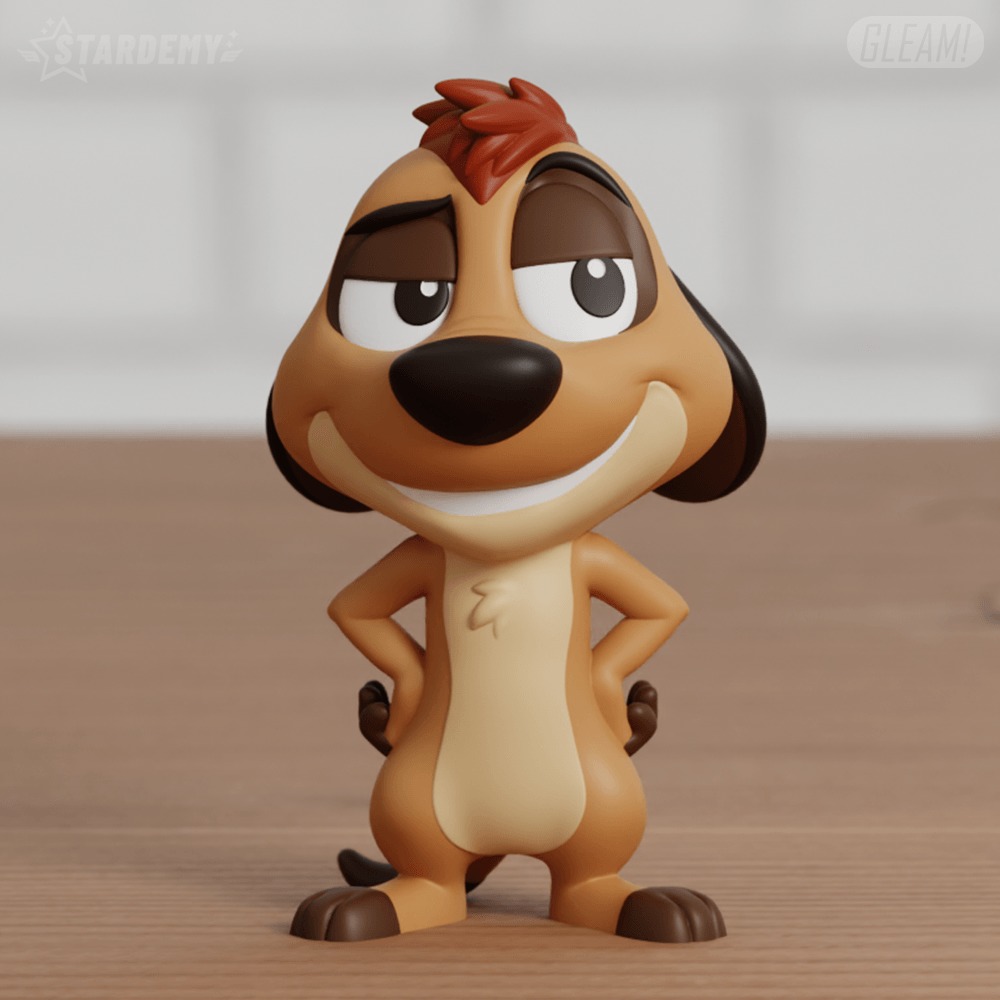 Timon Chibi Lion King Fanart 3 models Mufasa 3D model 3D printable | CGTrader