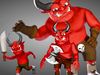 3D Model Collection Demon Imp - Goblin and Troll VR / AR / low-poly ...
