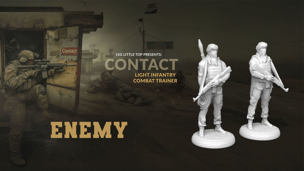 Enemy Soldiers 3D model 3D printable | CGTrader