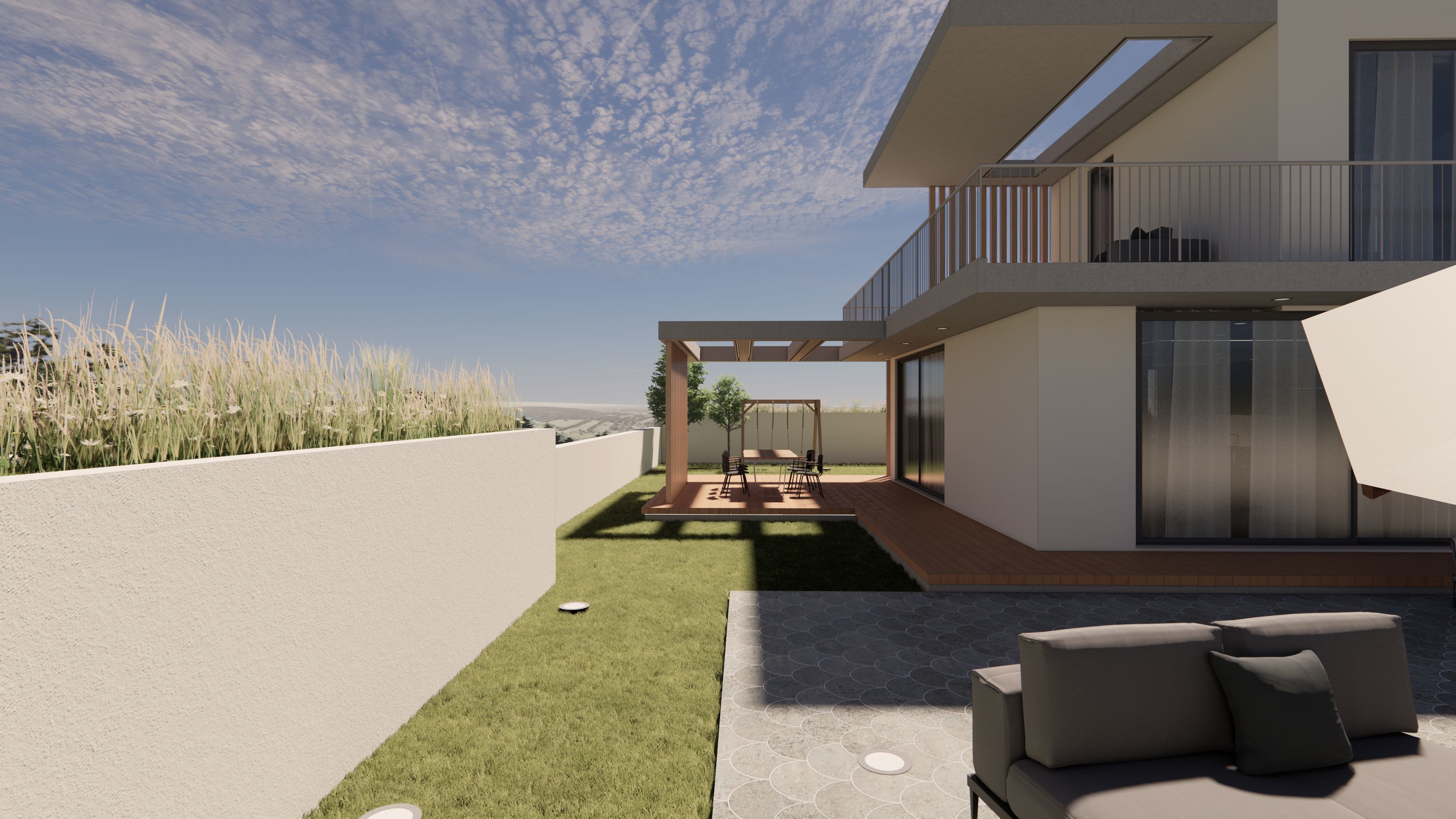 Modern Villa - Archicad Project 3D model | CGTrader