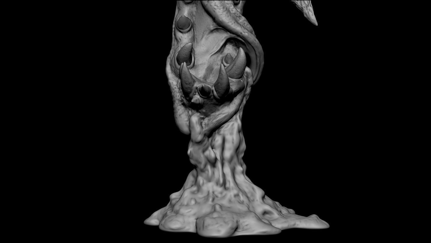 3D PRINTABLE MALEBOLGIA SEVERED HEAD AND ANGELA SPAWN SWORD 3D model 3D ...