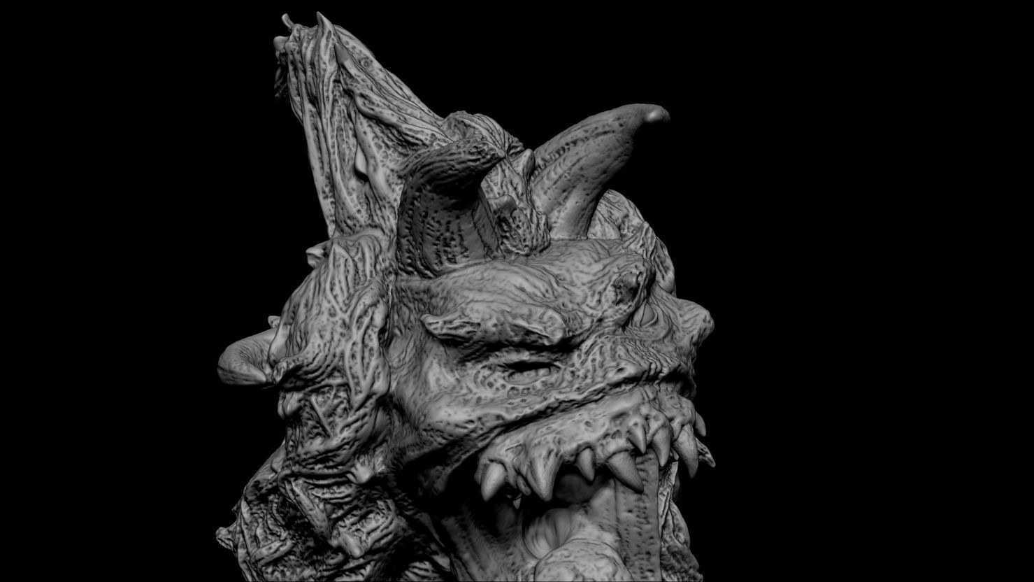 3D PRINTABLE MALEBOLGIA SEVERED HEAD AND ANGELA SPAWN SWORD 3D model 3D ...