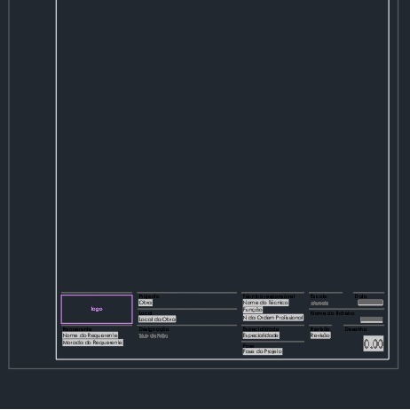 Dynamic AutoCAD Layout Block with Adjustable Sizes - A4 to A0 3D model ...