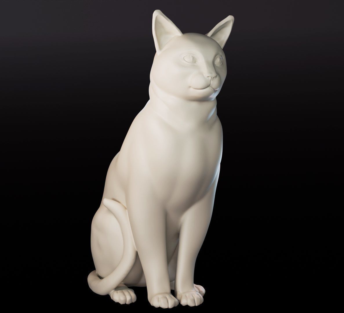 CAT 3D PRINT STL 3D model | CGTrader