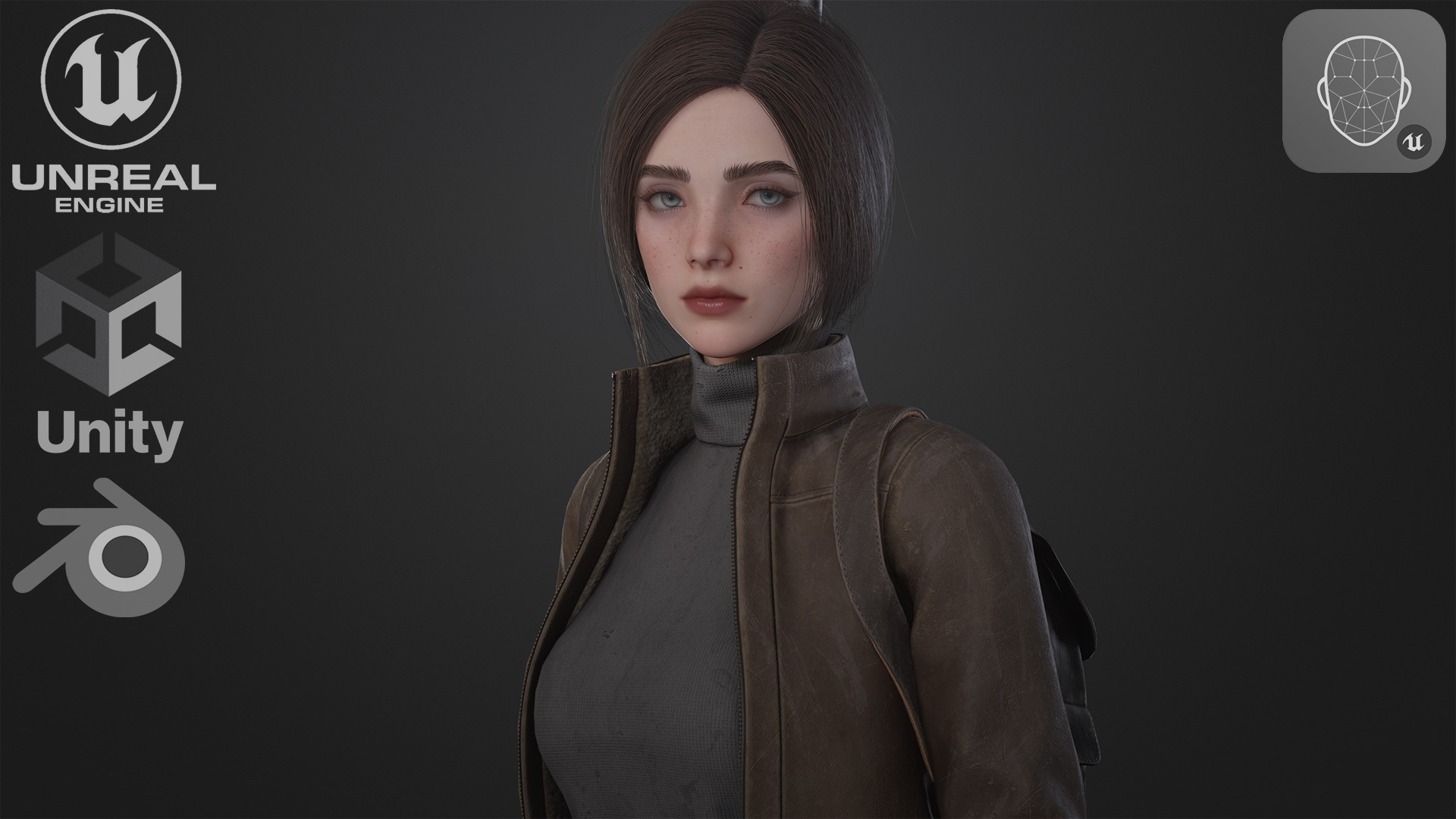 3D model Survival Girl Laraine VR / AR / low-poly | CGTrader