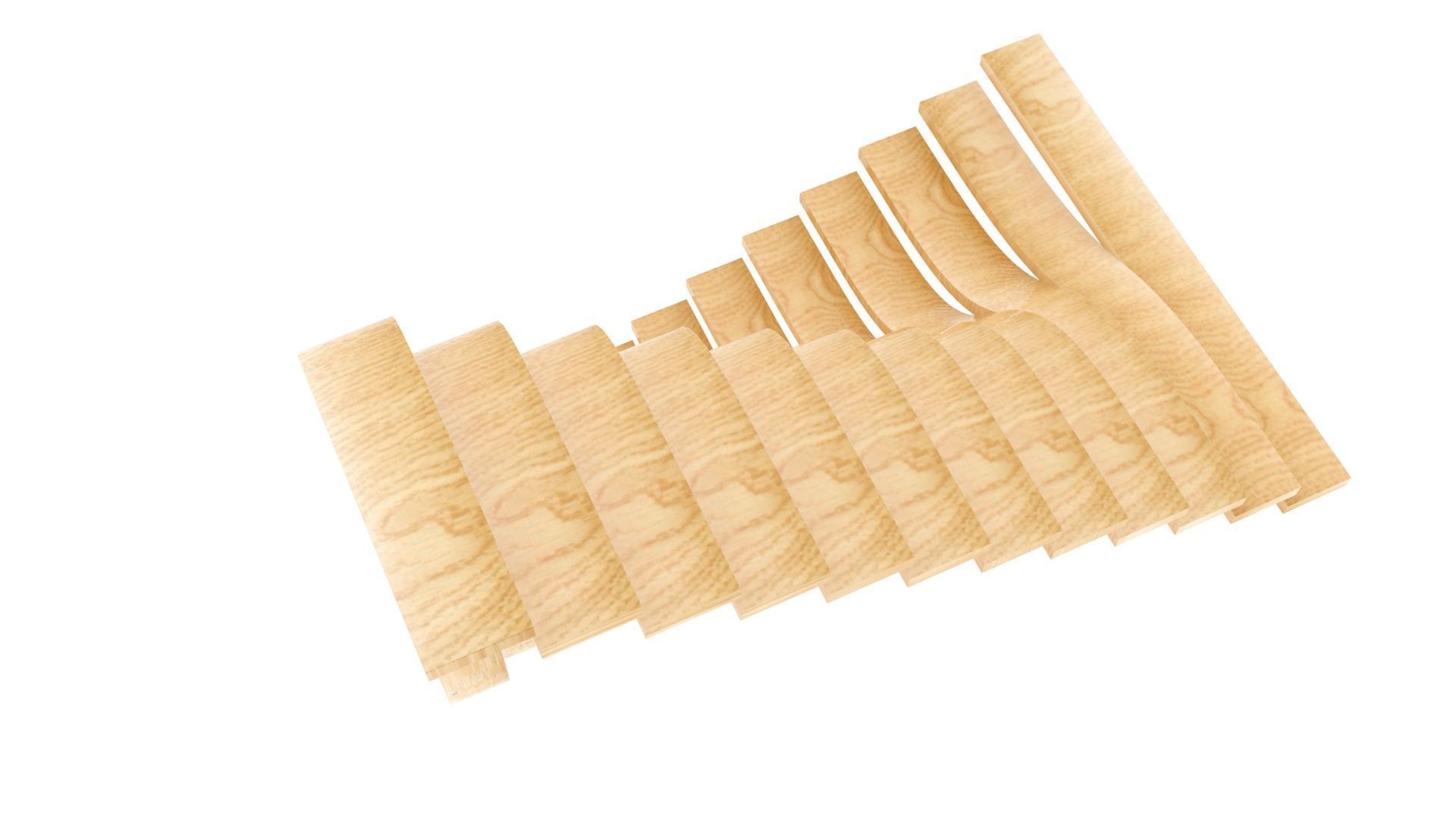 Parametric Stairs 3D model | CGTrader