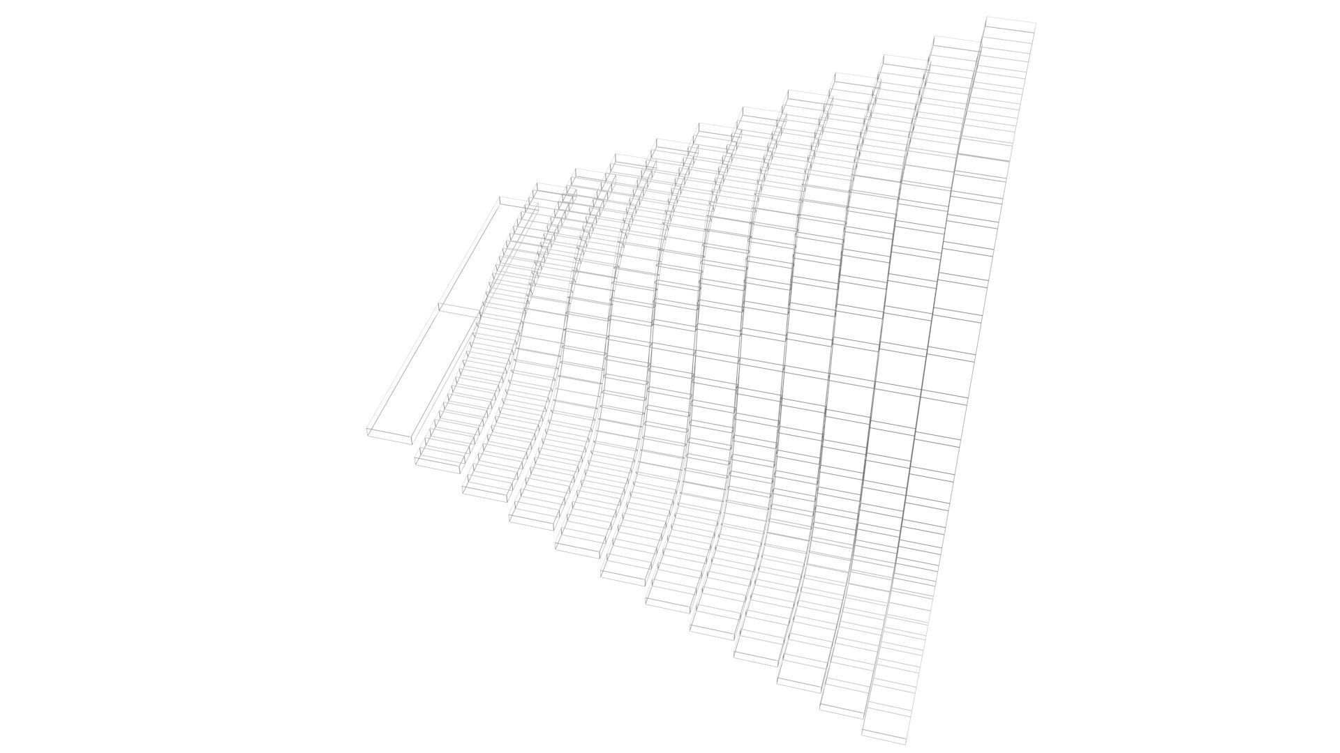 Parametric Stairs 3D model | CGTrader