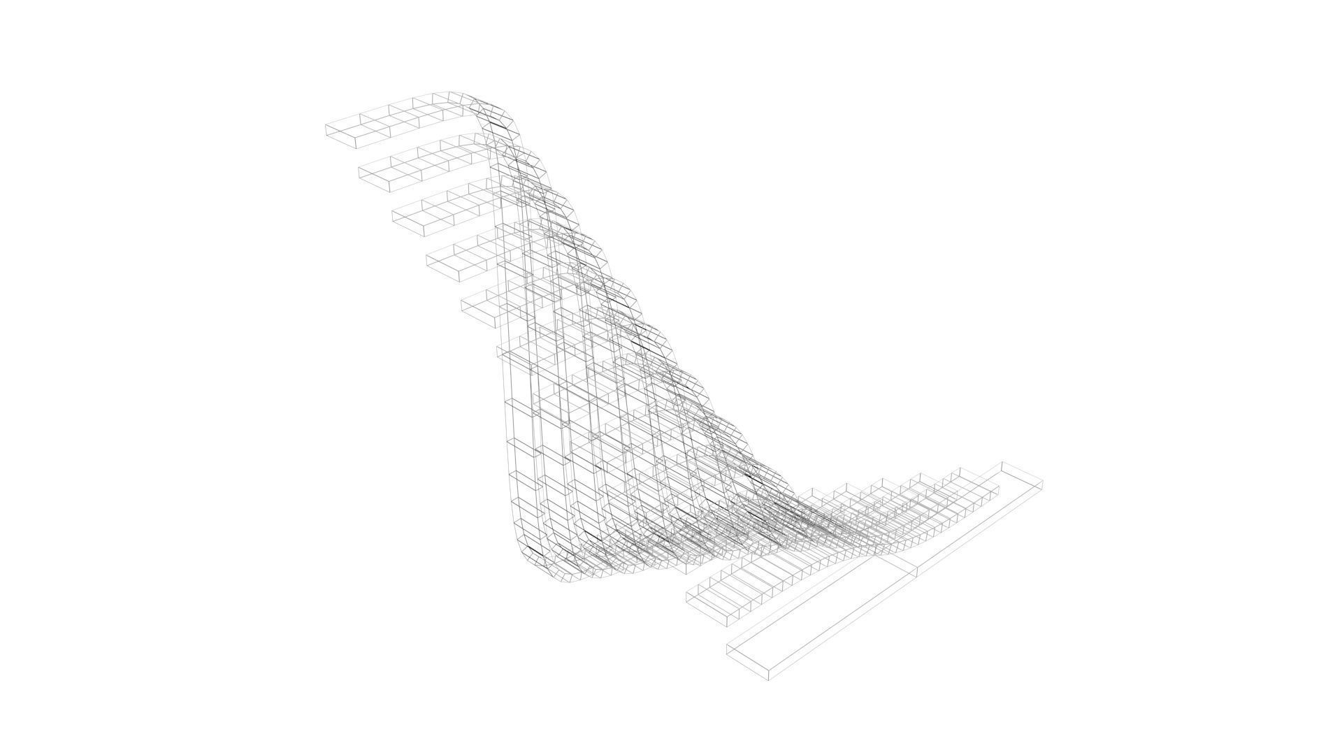 Parametric Stairs 3D model | CGTrader