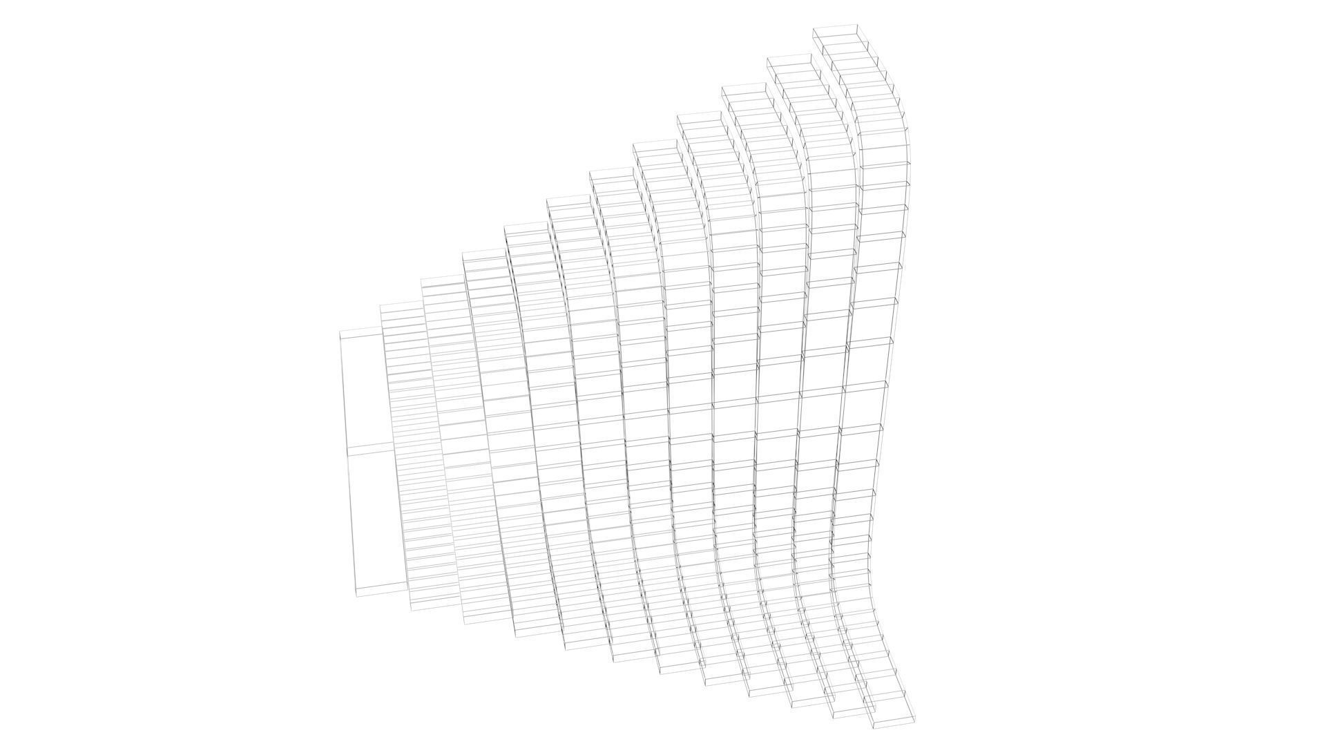 Parametric Stairs 3D model | CGTrader