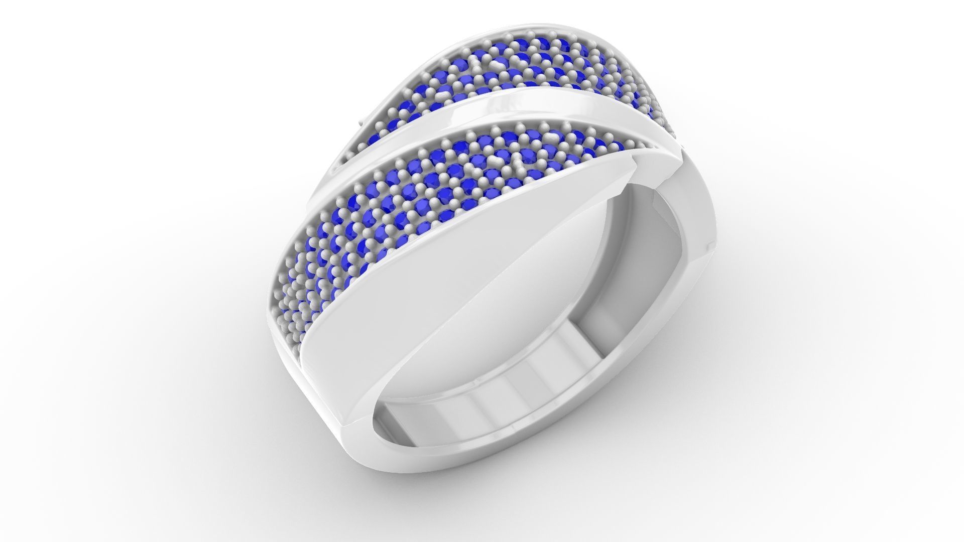 Jewelry Diamond Ring Model RG37 free 3D model 3D printable | CGTrader