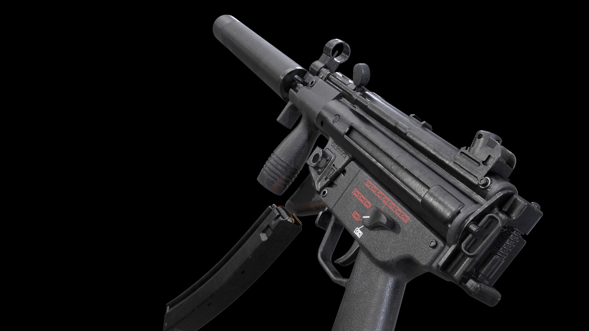 3D Model Collection MP5 Ultimate Pack VR / AR / low-poly | CGTrader