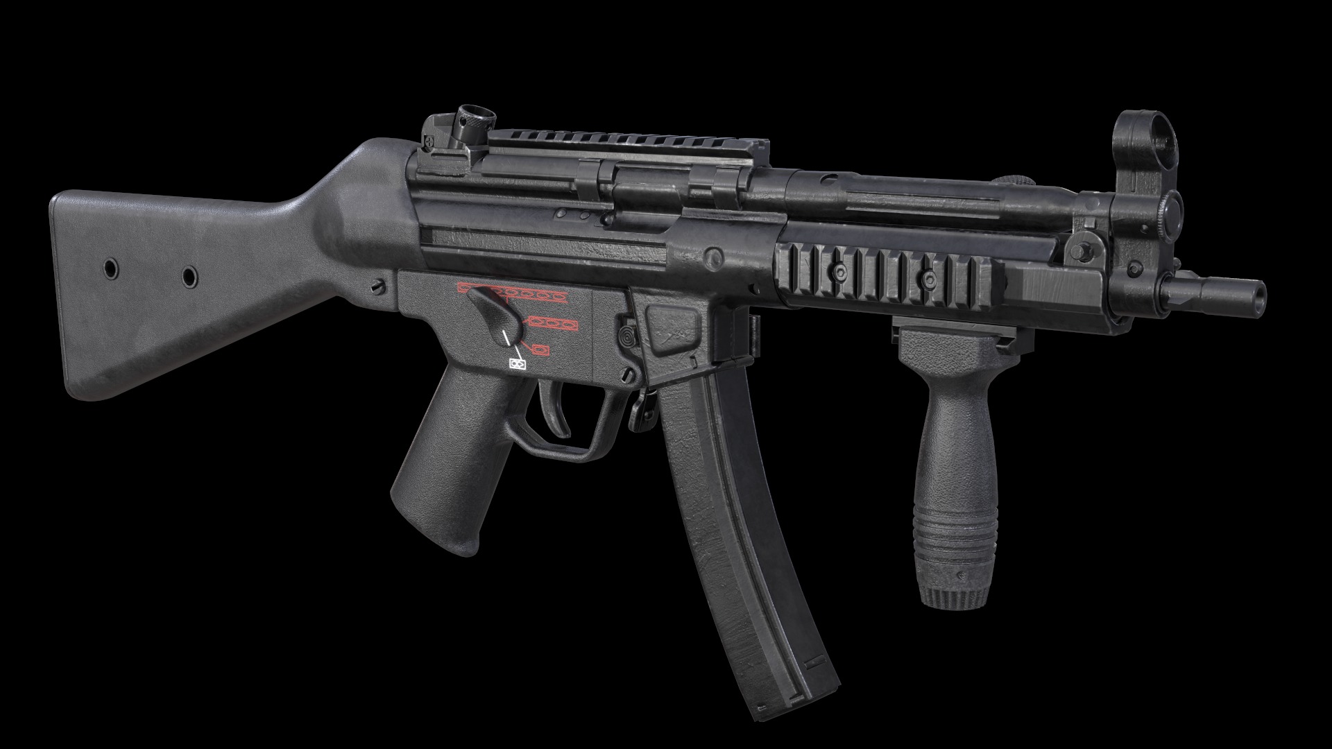 3D Model Collection MP5 Ultimate Pack VR / AR / low-poly | CGTrader