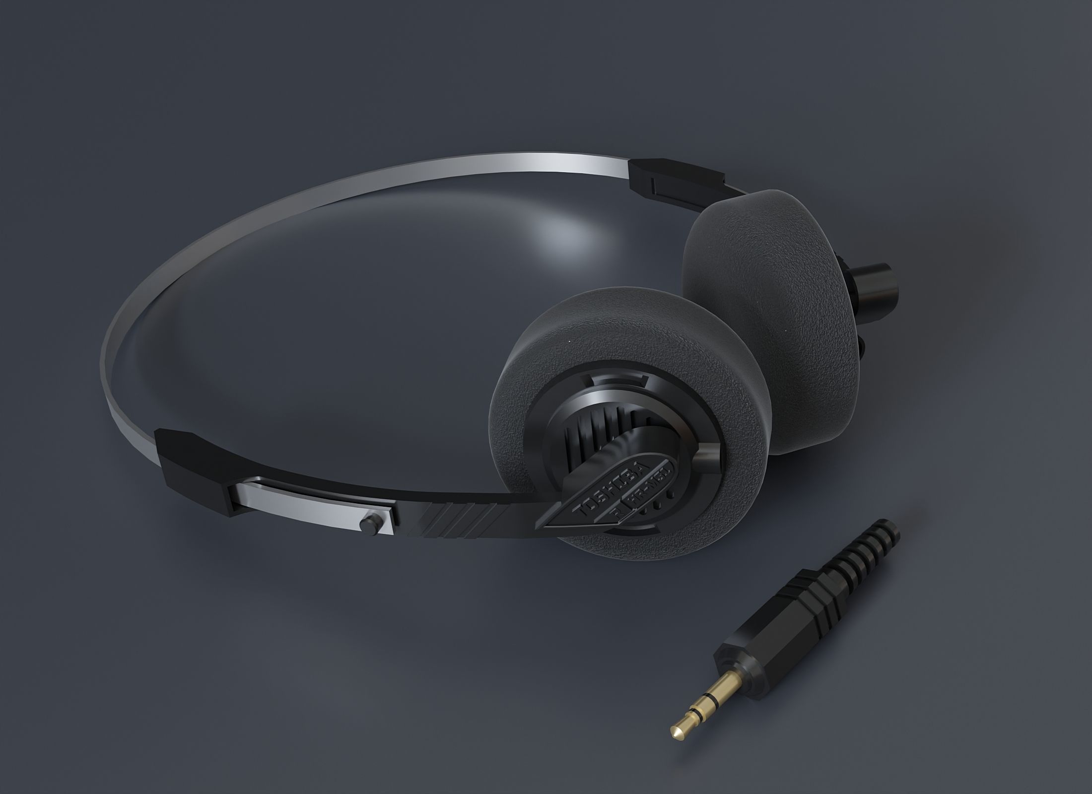 Japanese Vintage Stereo Portable Receiver 3D model | CGTrader