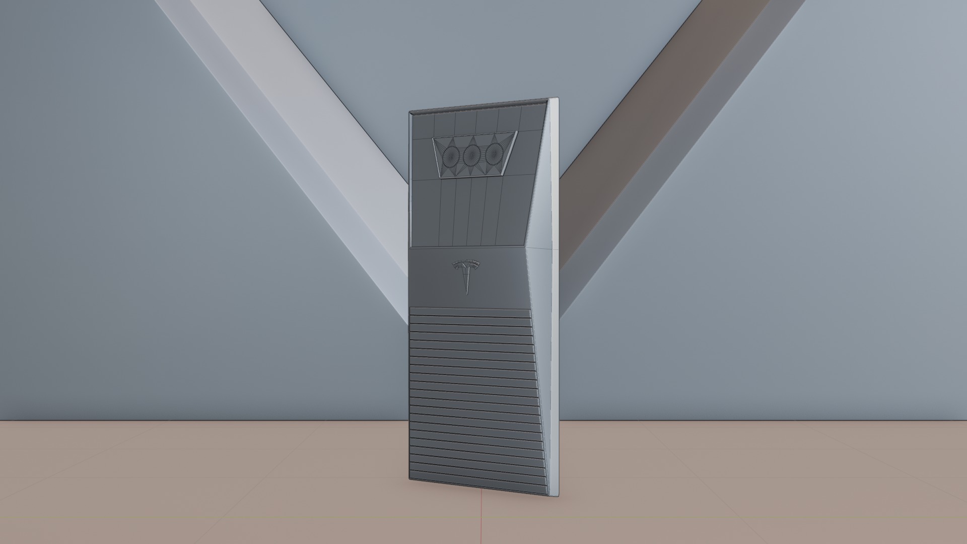 3D model Tesla Cyber Mobile Concept 3D Model - Conceptual Tesla Design ...