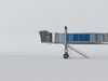 Airport Passenger Bridge Jetway 3D model animated rigged | CGTrader