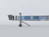 Airport Passenger Bridge Jetway 3D model animated rigged | CGTrader