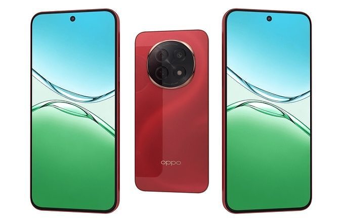 Oppo A5 Pro Red 3D model | CGTrader