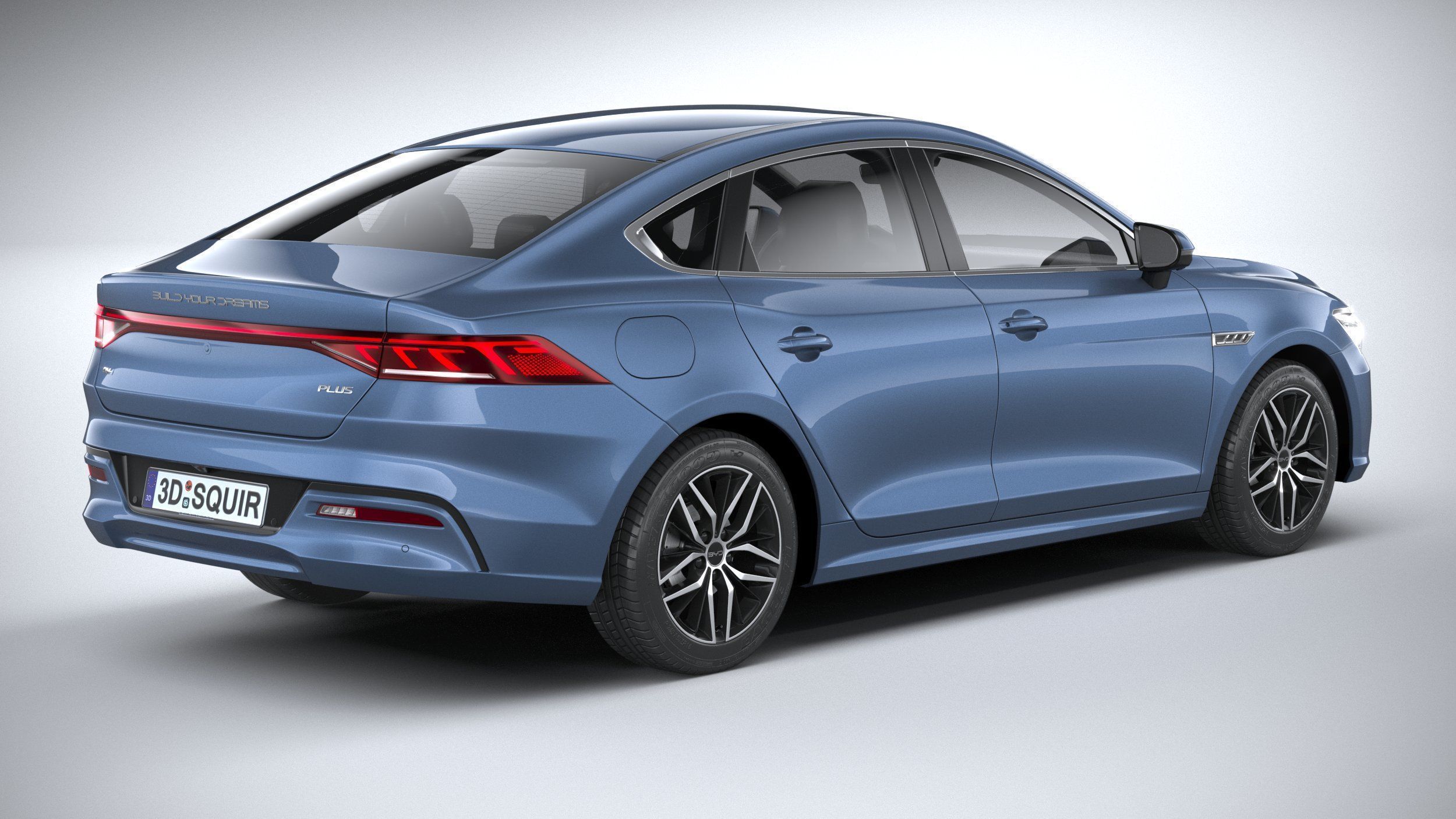 BYD Qin Plus 2024 3D model | CGTrader