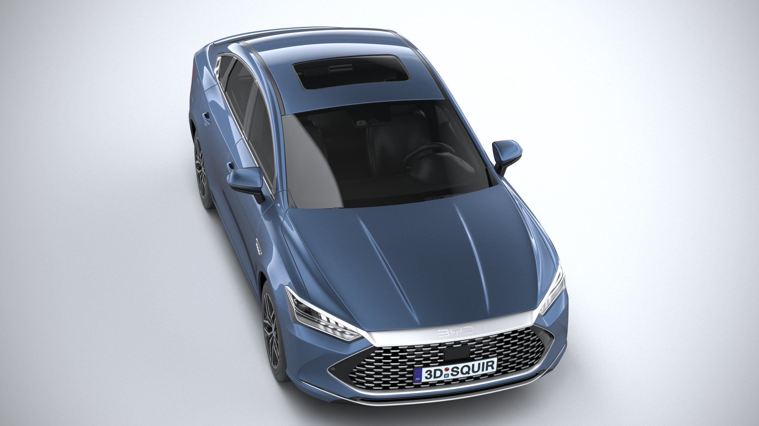 BYD Qin Plus 2024 3D model | CGTrader